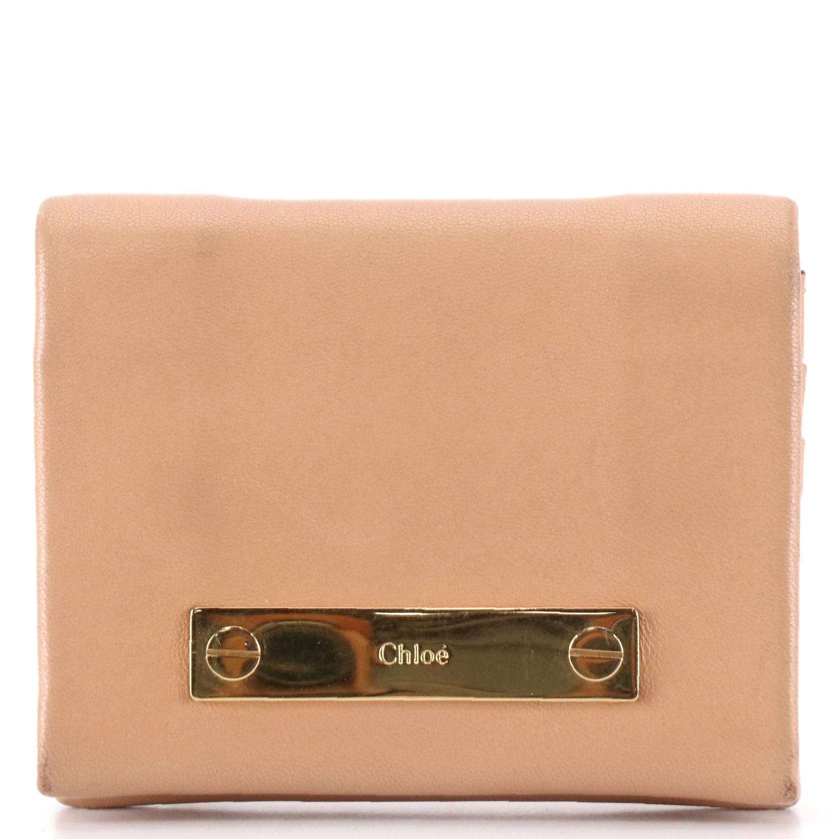 Chloé Leather Card Case/Coin Purse | EBTH
