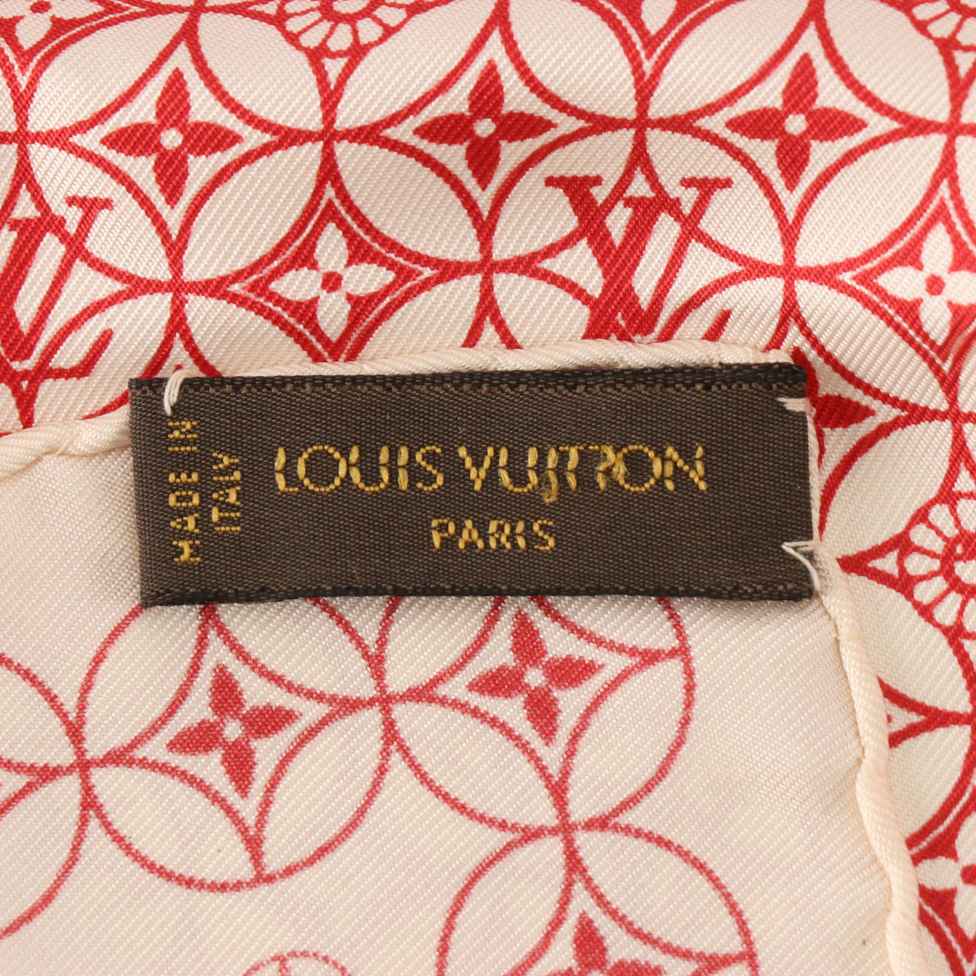 Louis Vuitton Monogram Scarf in Silk Twill | EBTH