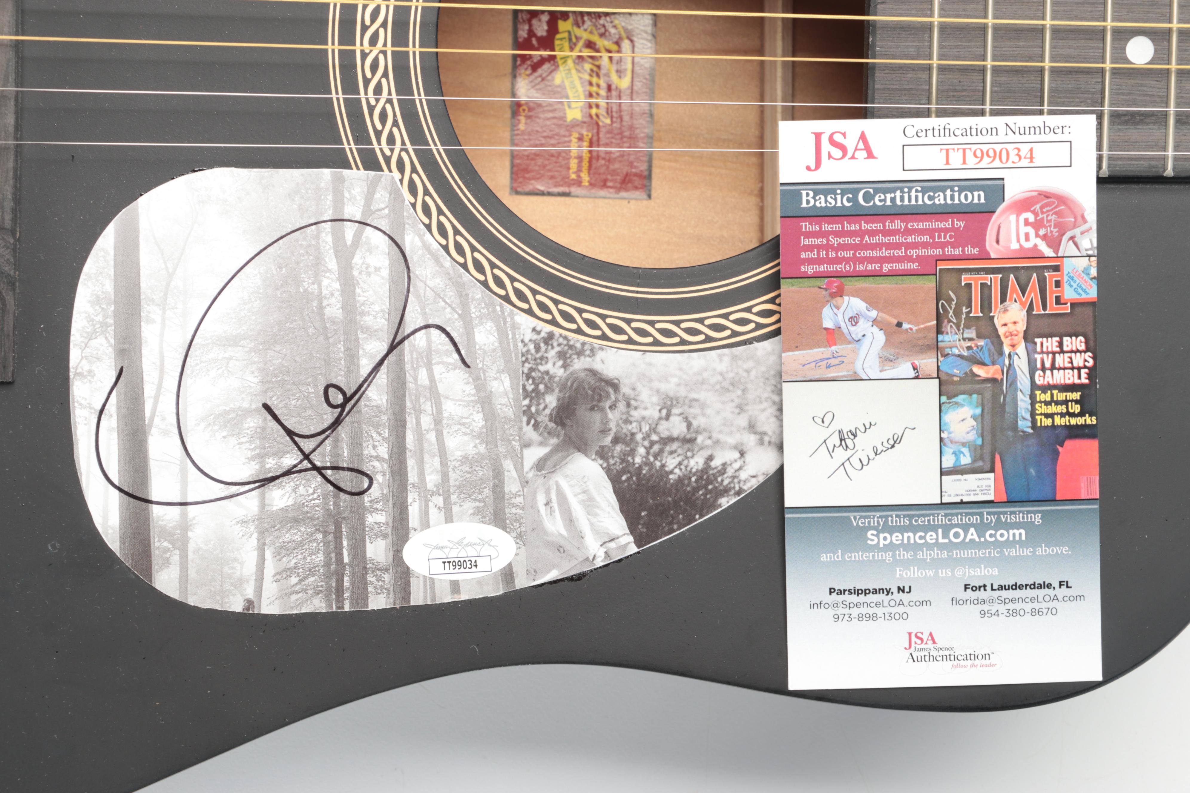 Taylor Swift Decal-Signed Rogue Dreadnought Guitar | EBTH