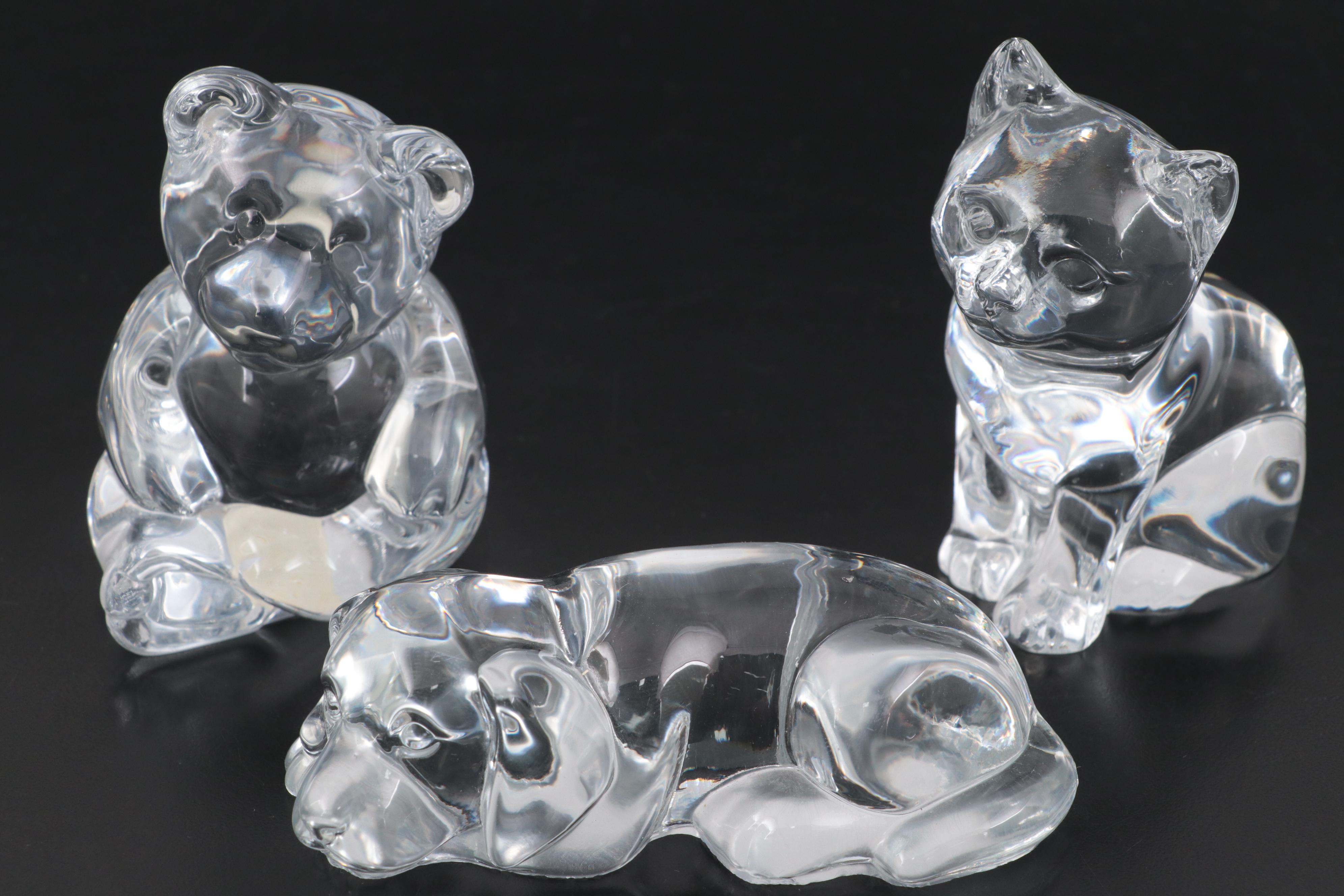 Princess House Crystal Paperweights with More Crystal Figurines | EBTH