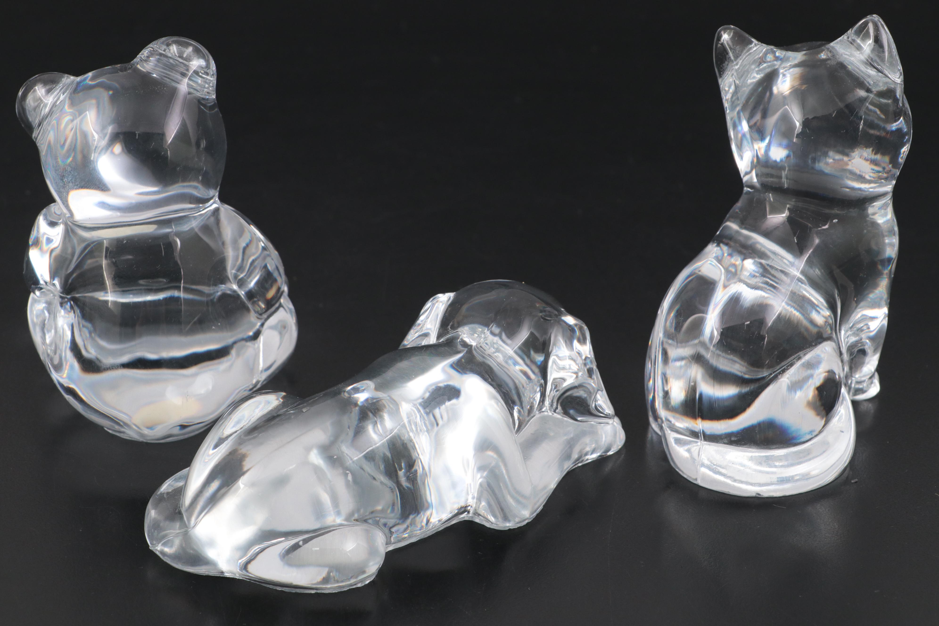 Princess House Crystal Paperweights with More Crystal Figurines | EBTH