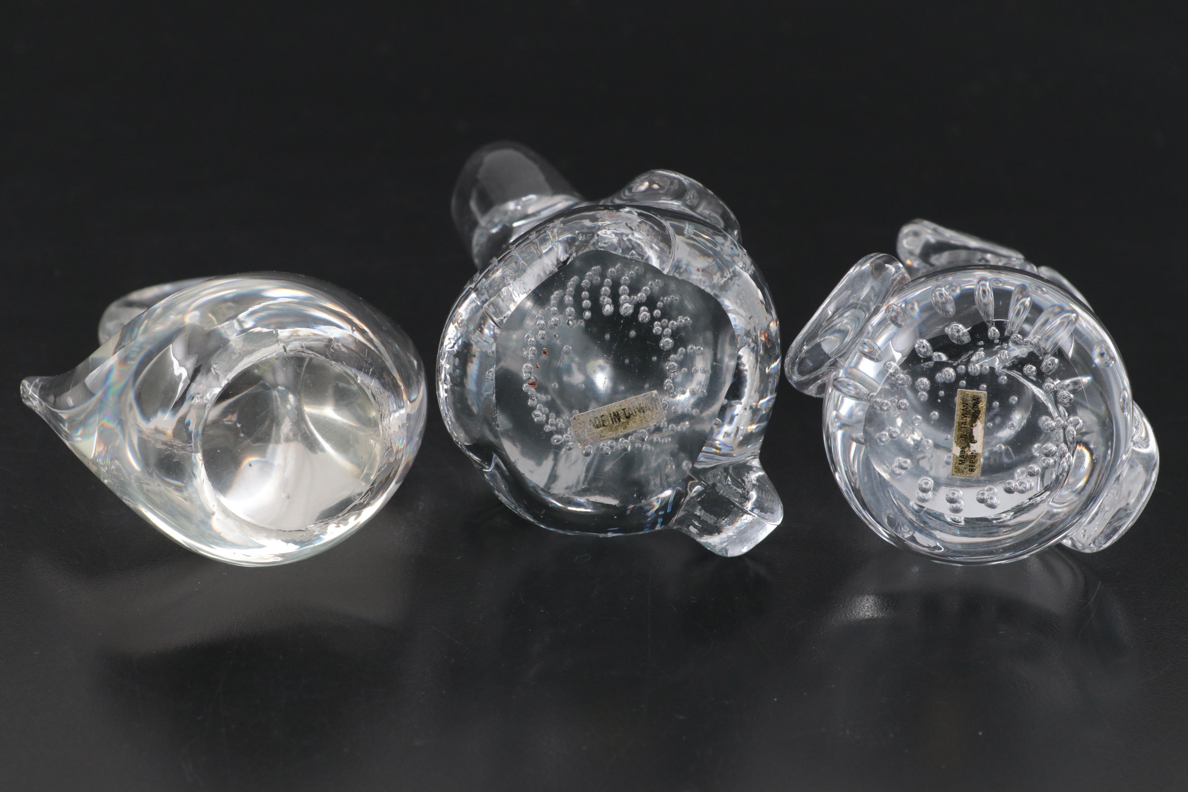 Princess House Crystal Paperweights with More Crystal Figurines | EBTH