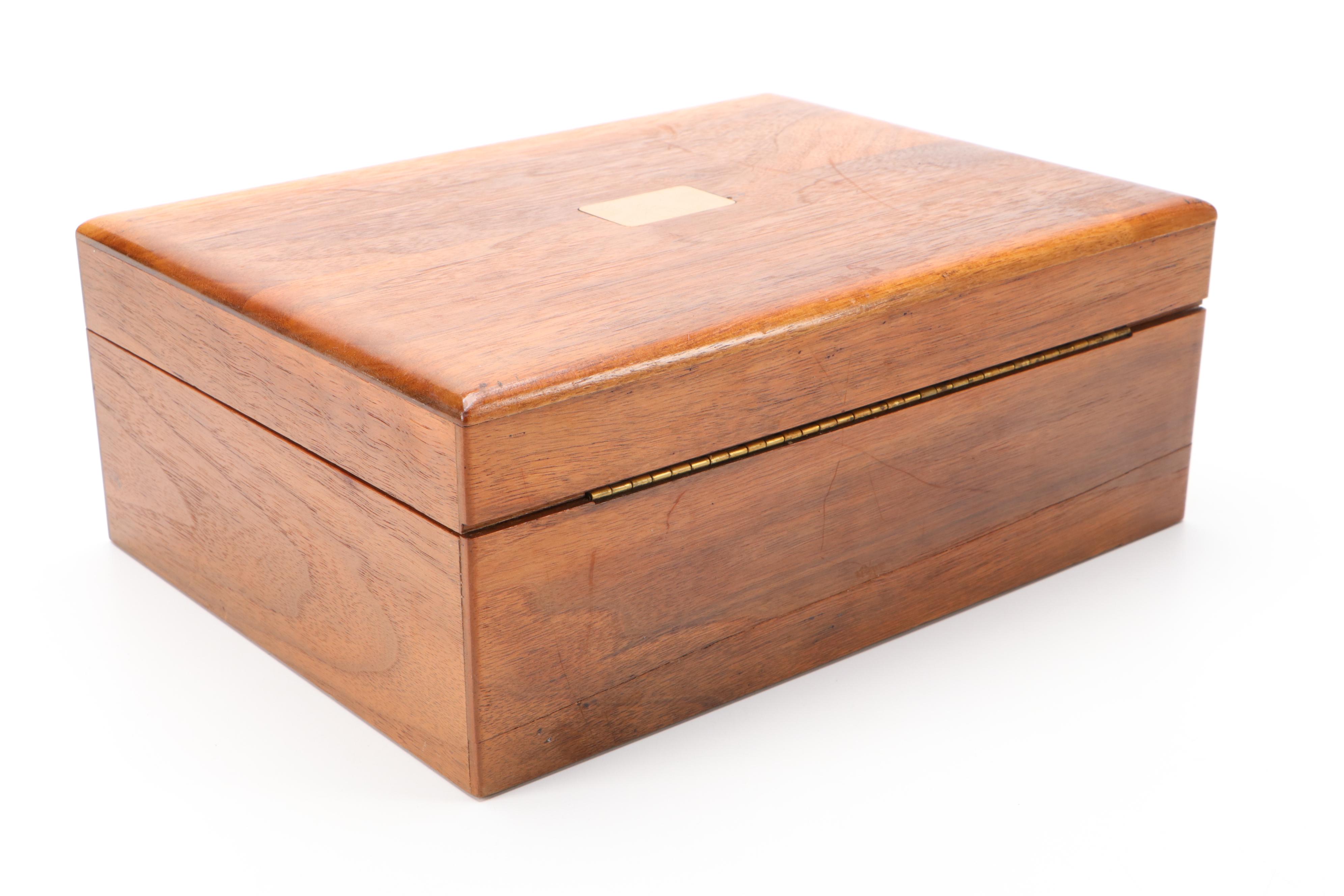 Decatur Industries Walnut and Other Wooden Humidors, 20th Century | EBTH