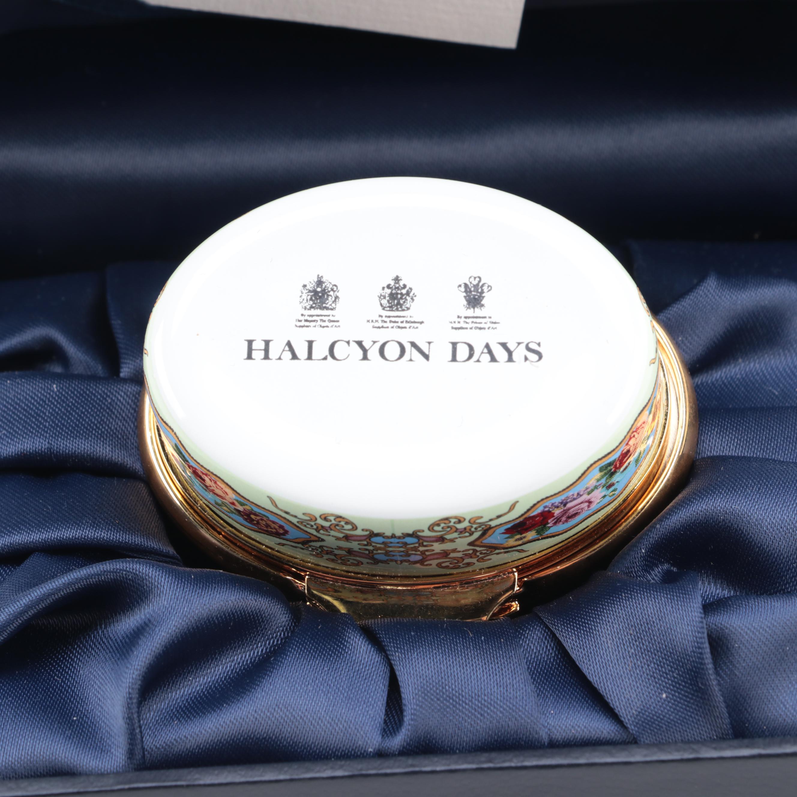 Halcyon Days English Enamel Boxes | EBTH