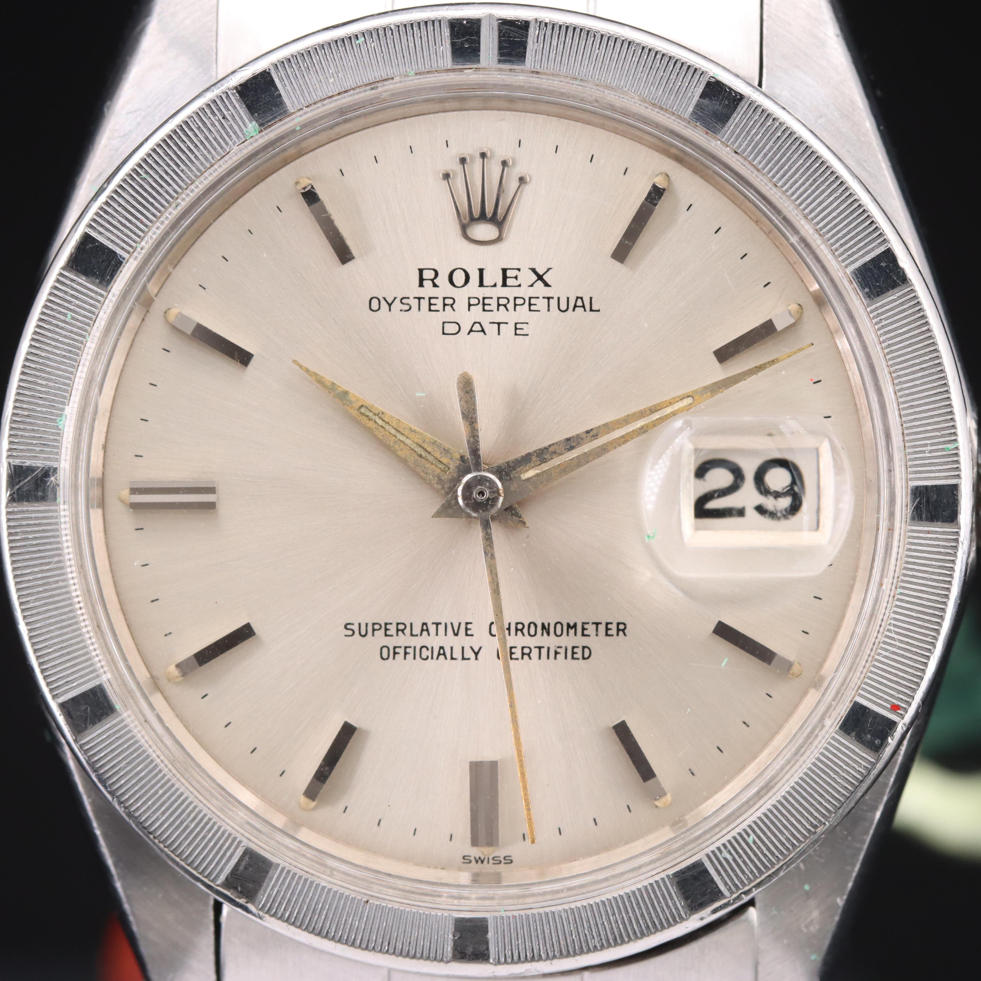 1963 Rolex Oyster Perpetual Date Wristwatch | EBTH