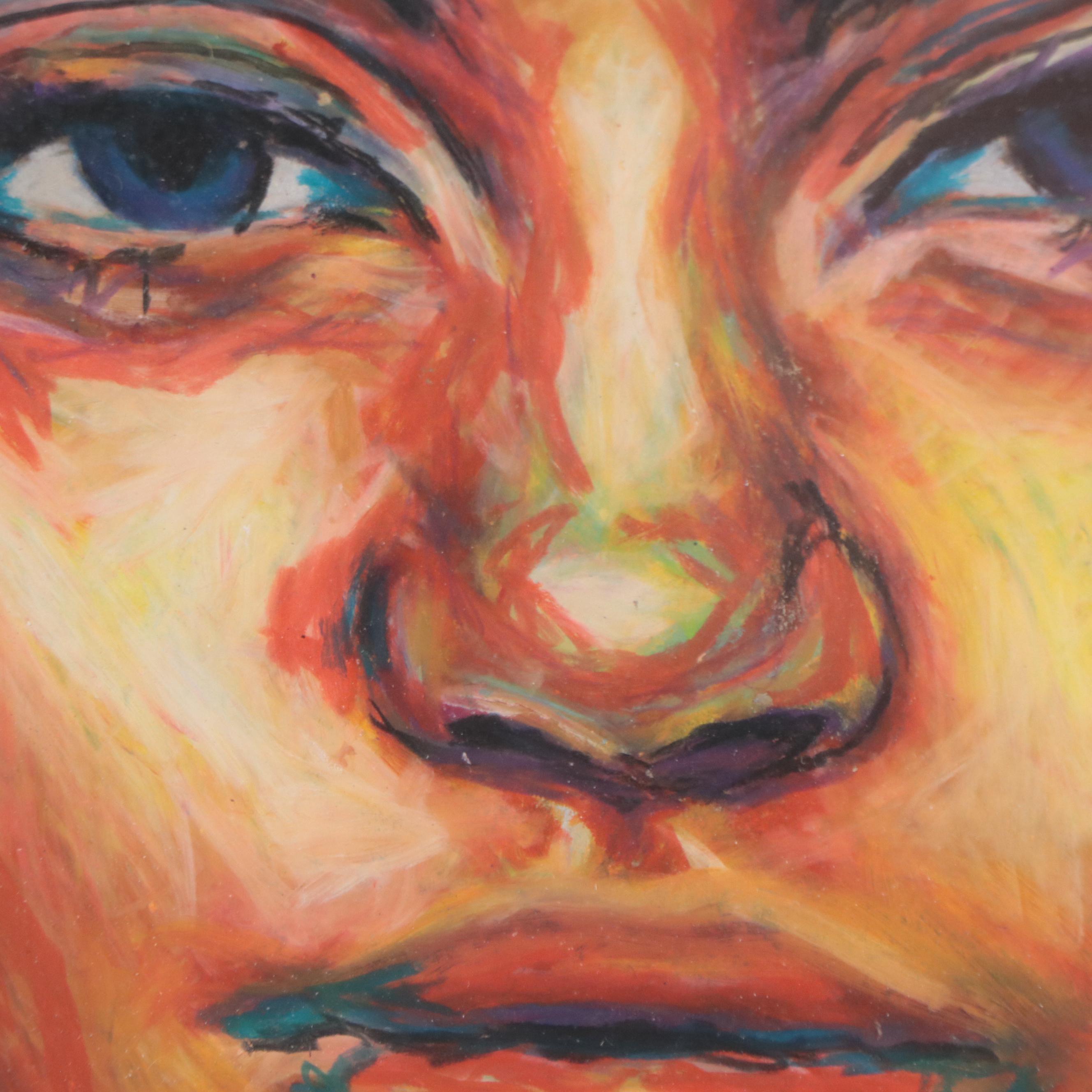 Anthony Ray Springate Jr. Drawing "Tyran Burton, 2020," 2020 | EBTH