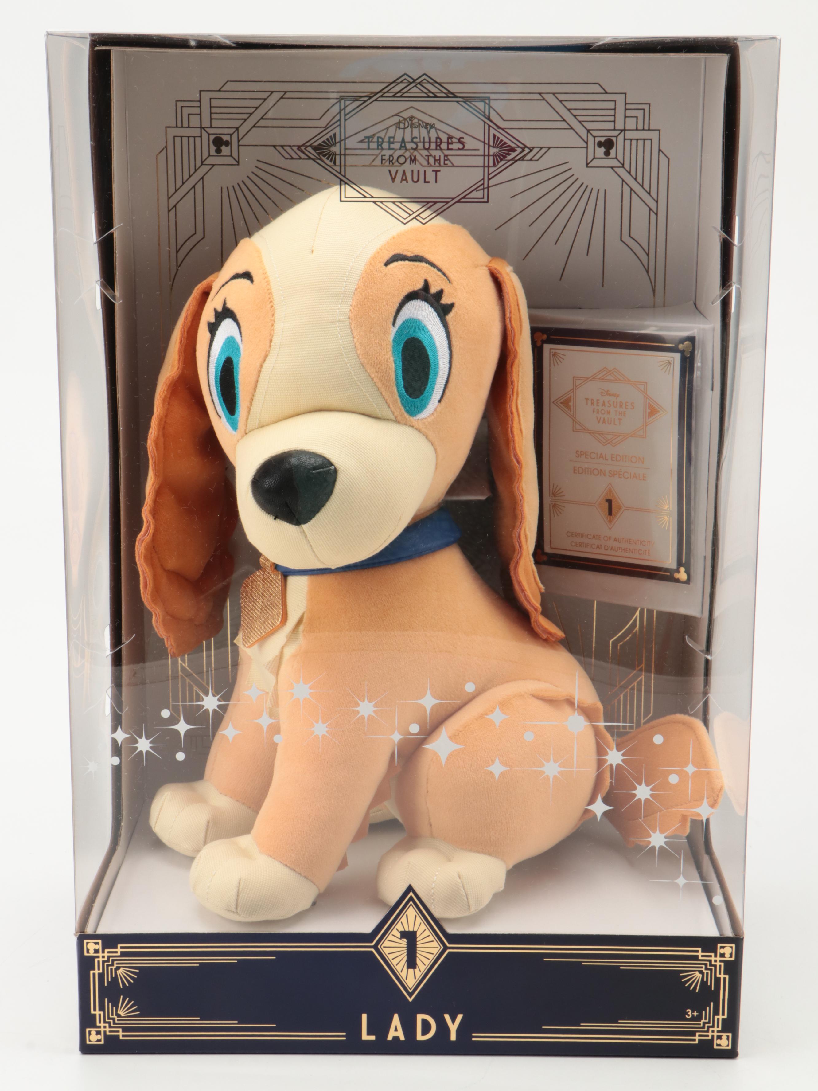Just Play Disney "Treasures From the Vault" Stuffed Figures | EBTH