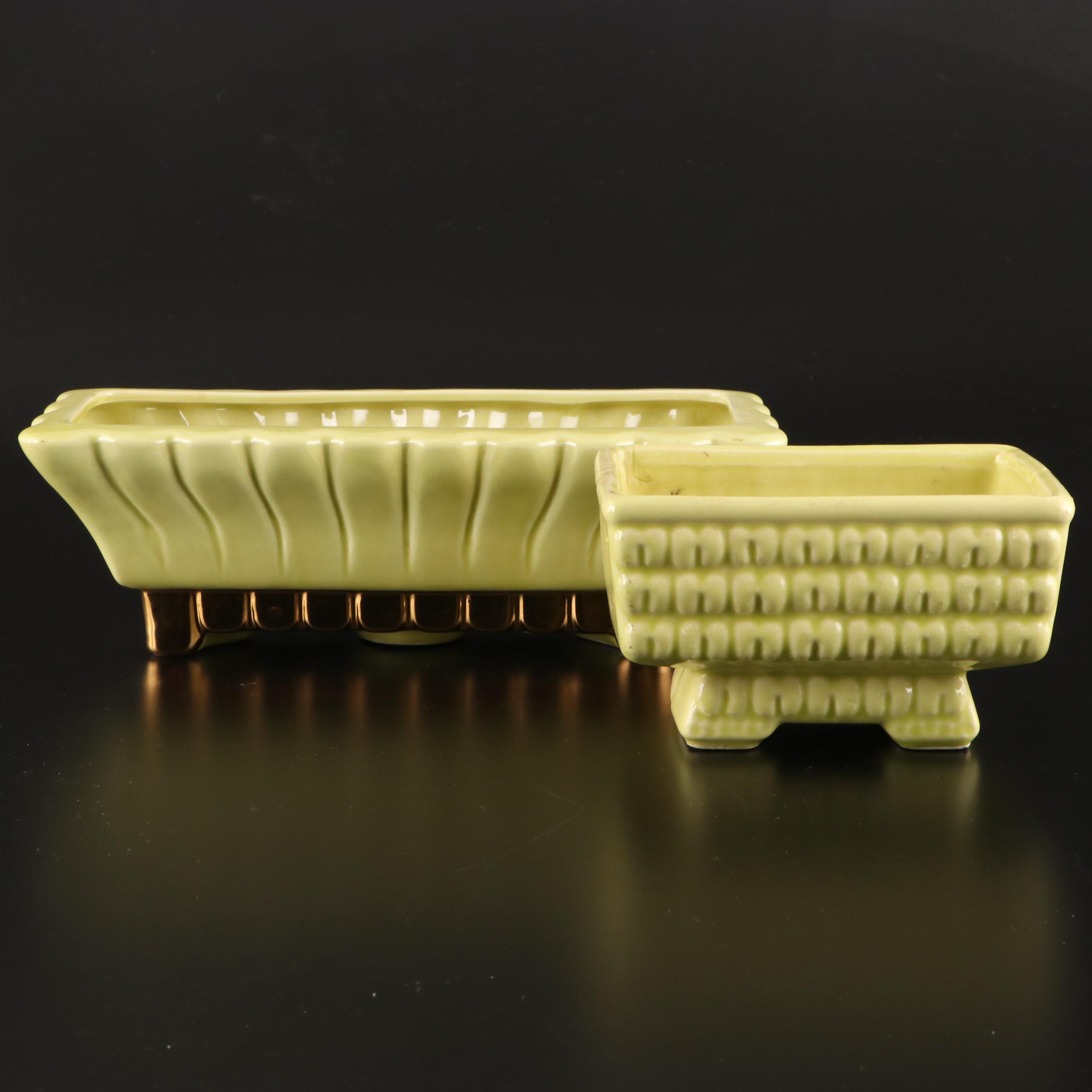 Haeger and Other American Pottery Planters and Vases, Mid to Late 20th ...