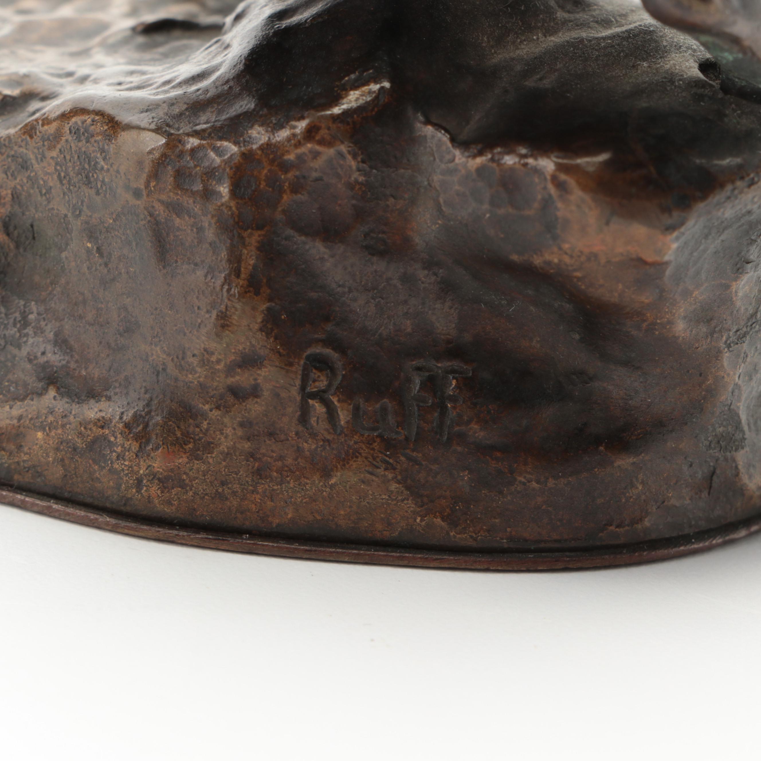 Andor Ruff Bronze Sculpture of Mother and Child, Early 20th Century | EBTH