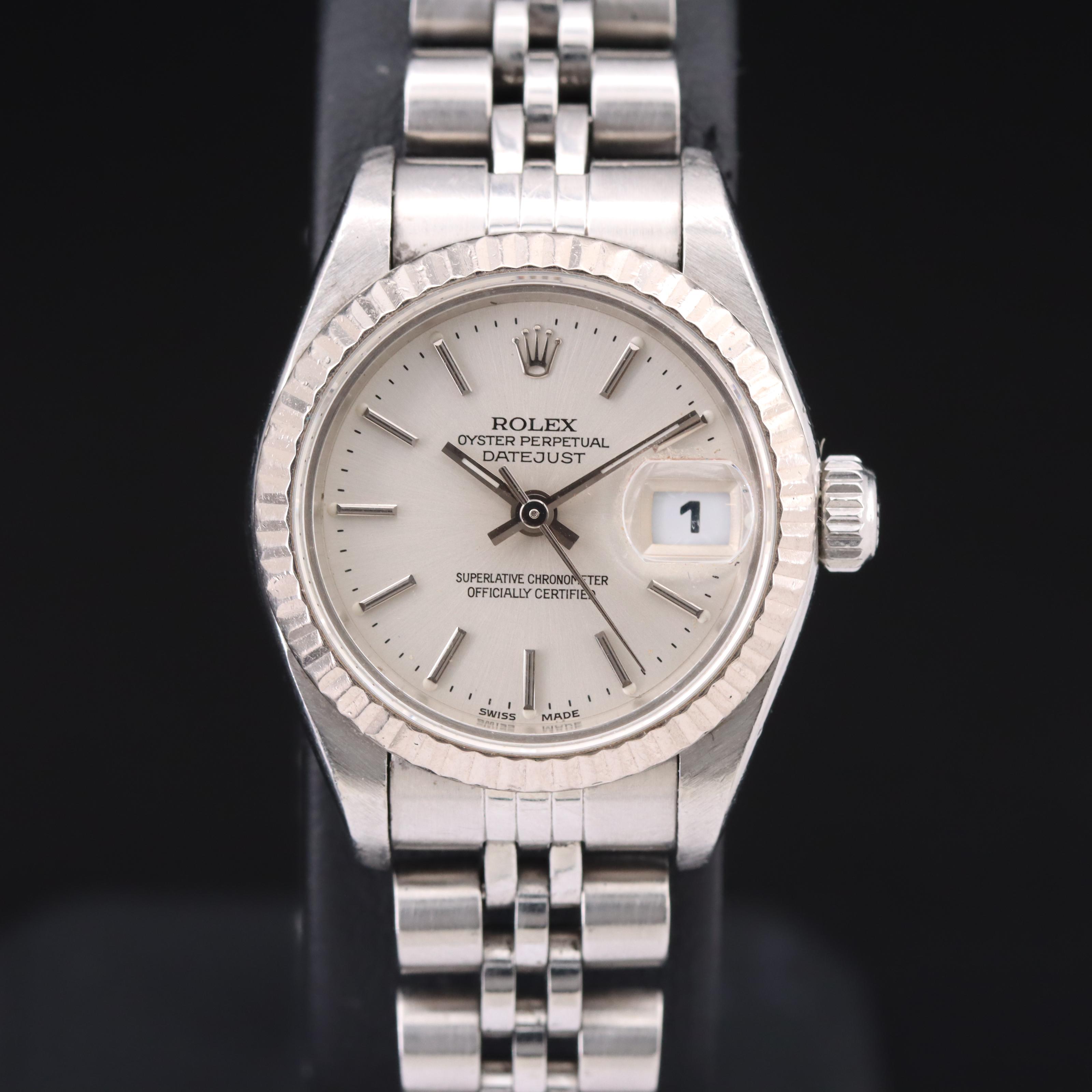2002 - 2004 Rolex Oyster Perpetual Datejust Wristwatch | EBTH