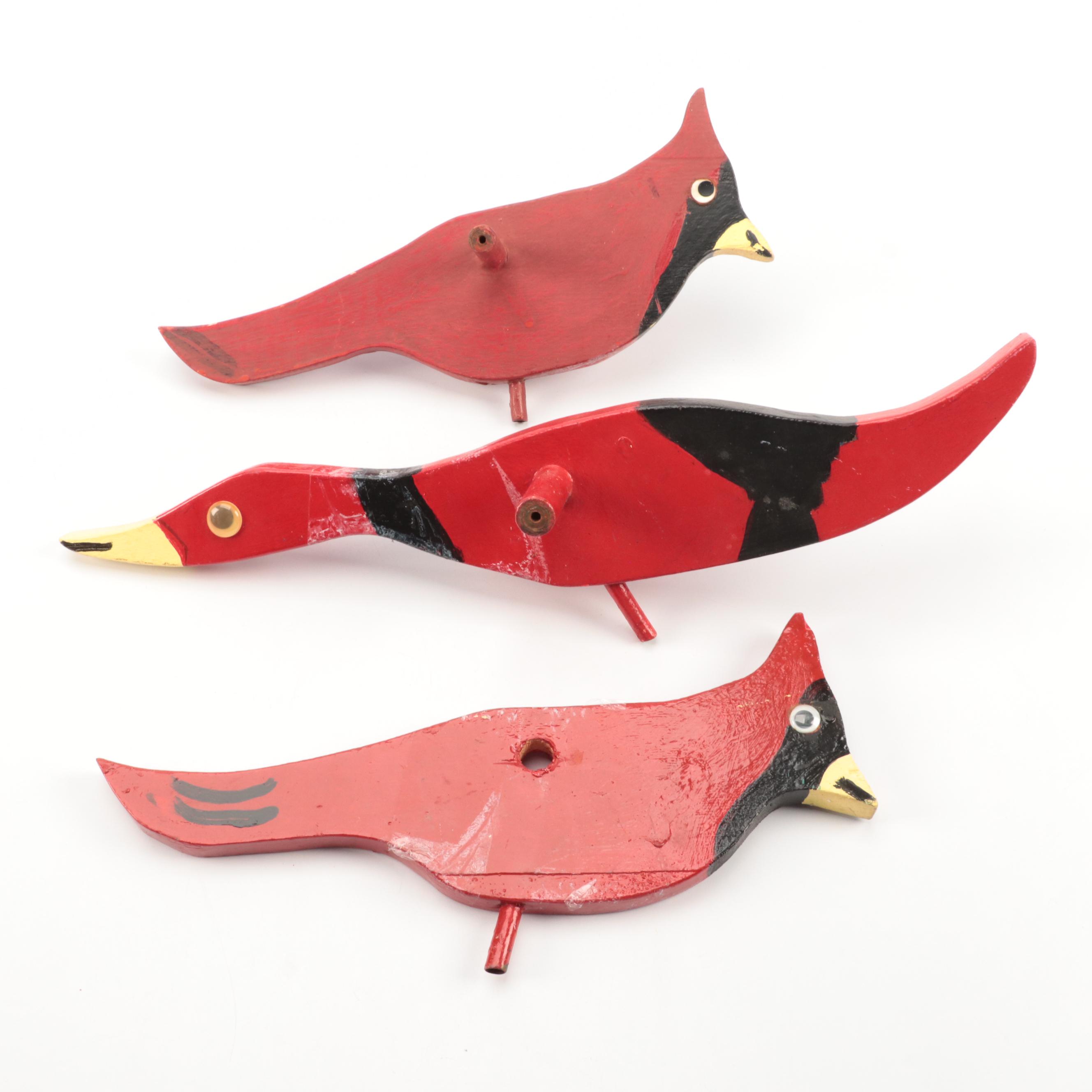 Kinetic Whirligig Birds Yard Art Weathervane | EBTH