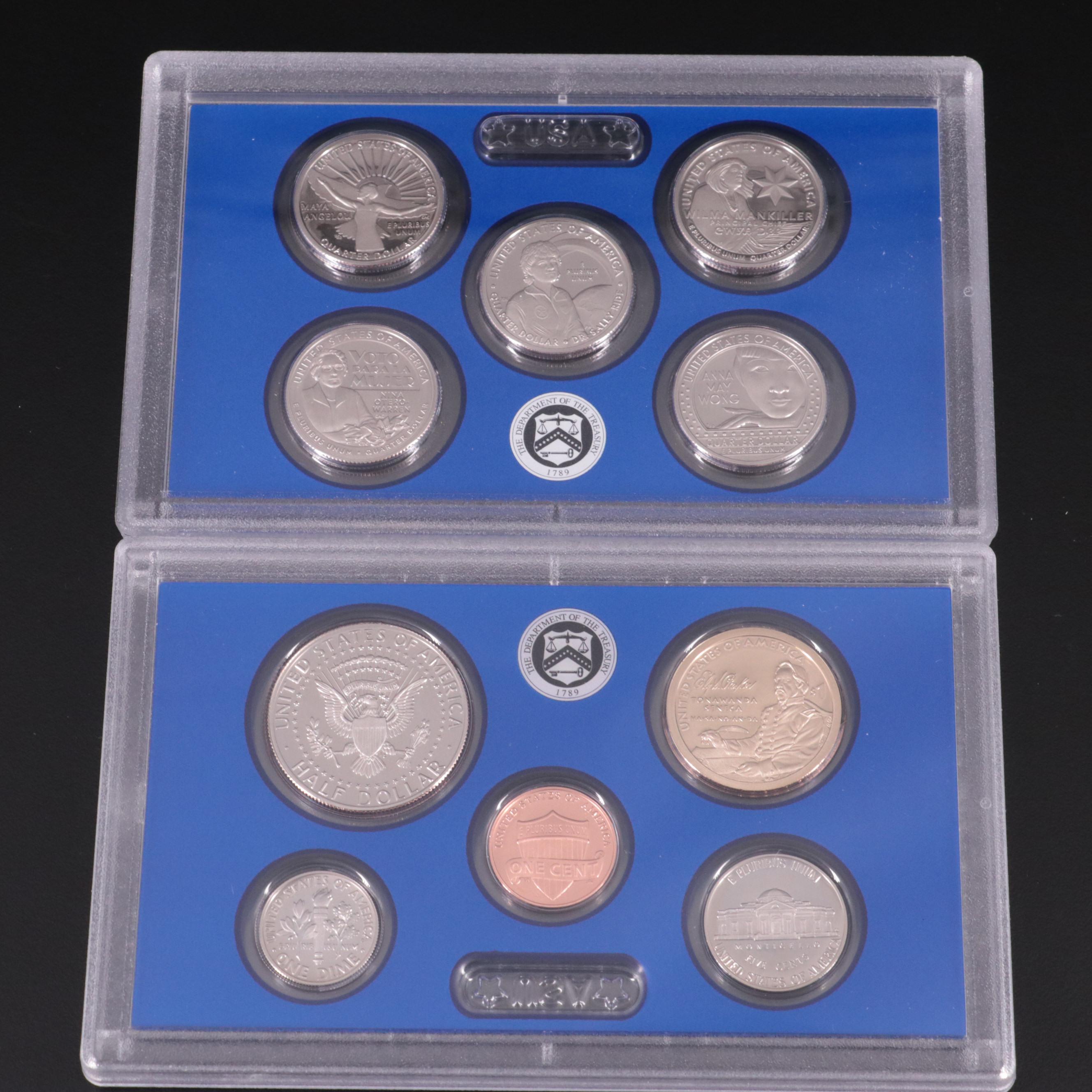 Two Modern U.S. Mint Proof Sets, 2021–2022 | EBTH