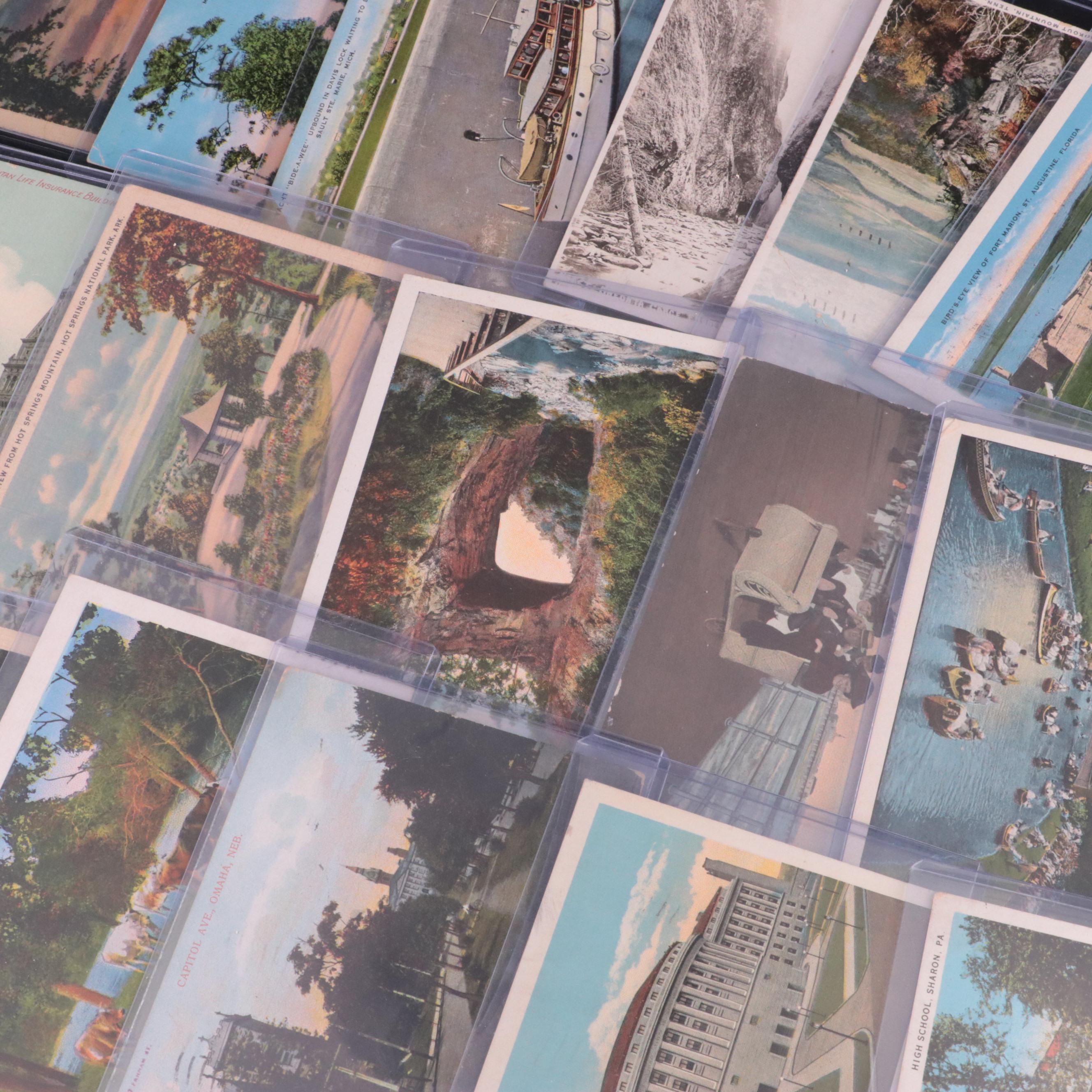 Fifty-Five Antique Postcards | EBTH