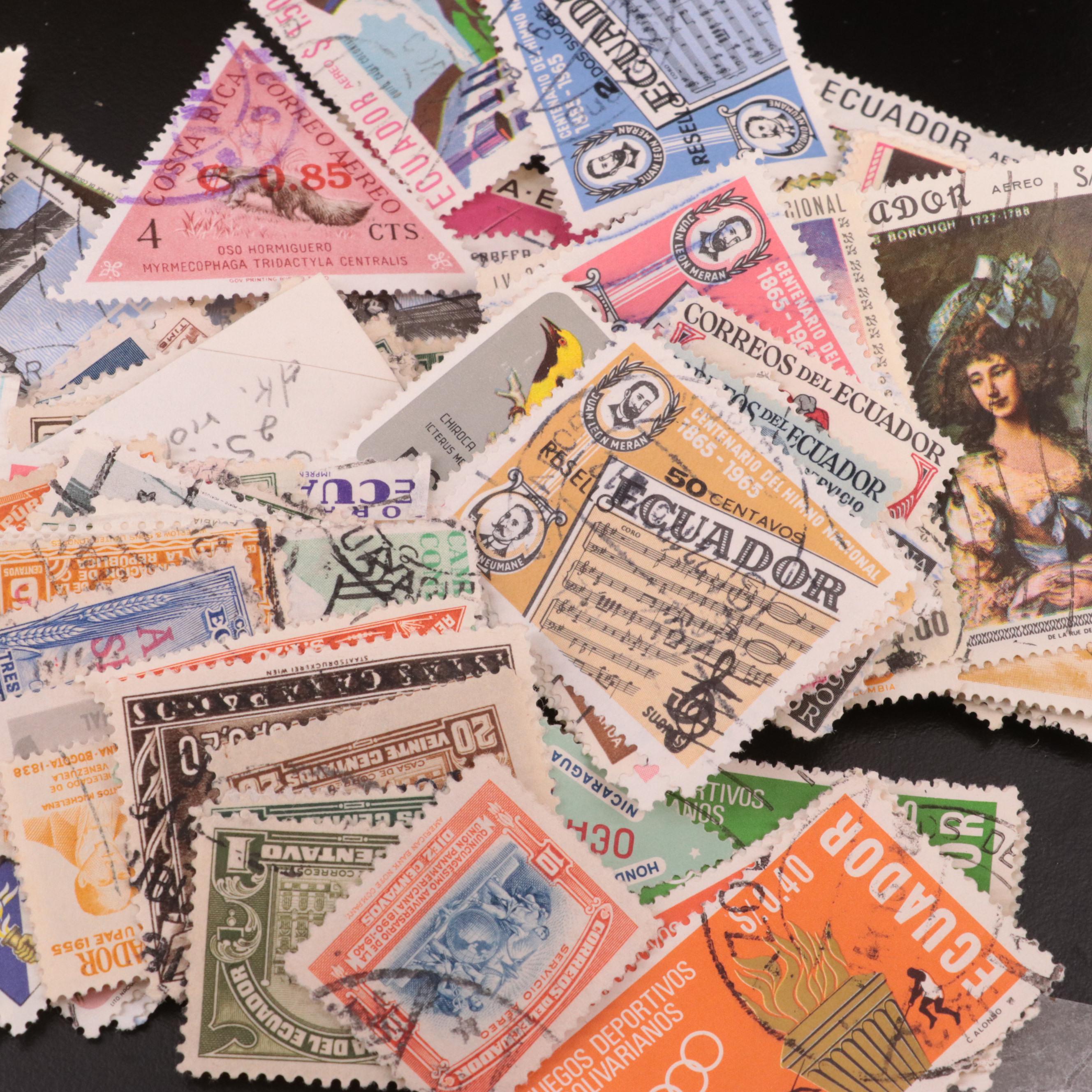 Vintage World Wide Postage Stamp Album | EBTH