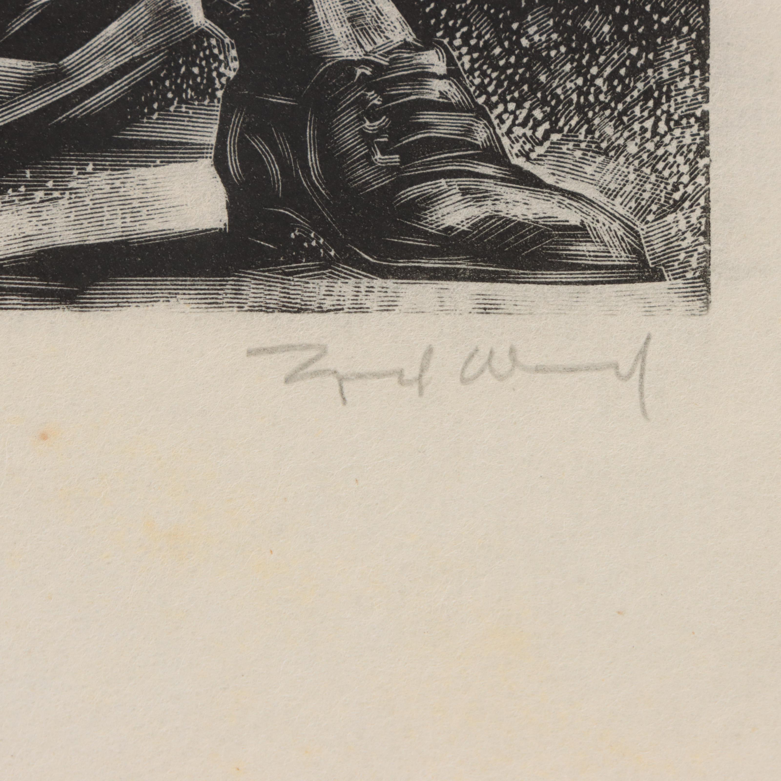 Lynd Ward Figurative Wood Engraving Illustrations | EBTH