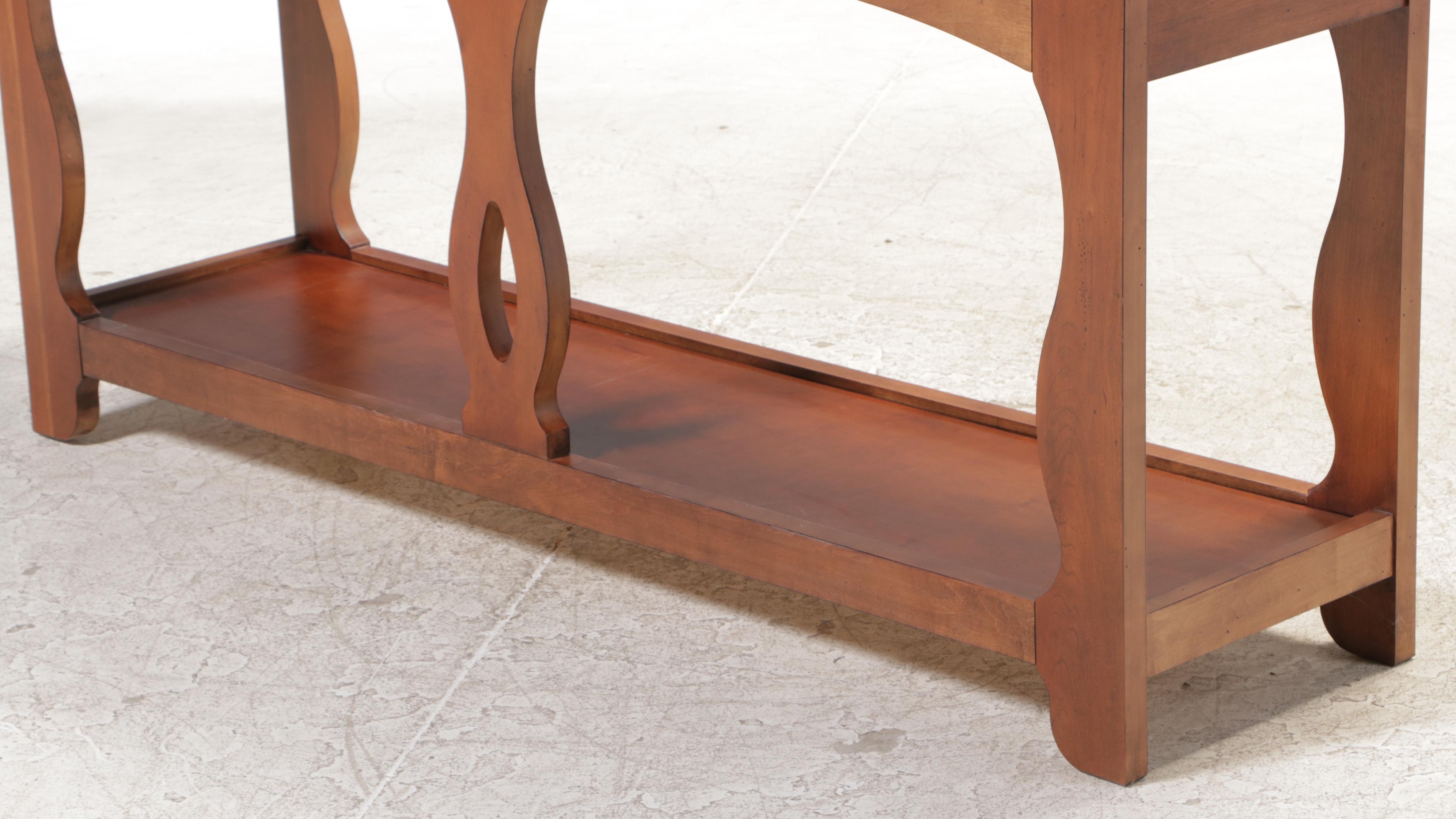 Eddie Bauer Lifestyles by Lane Cherrywood Console Table | EBTH