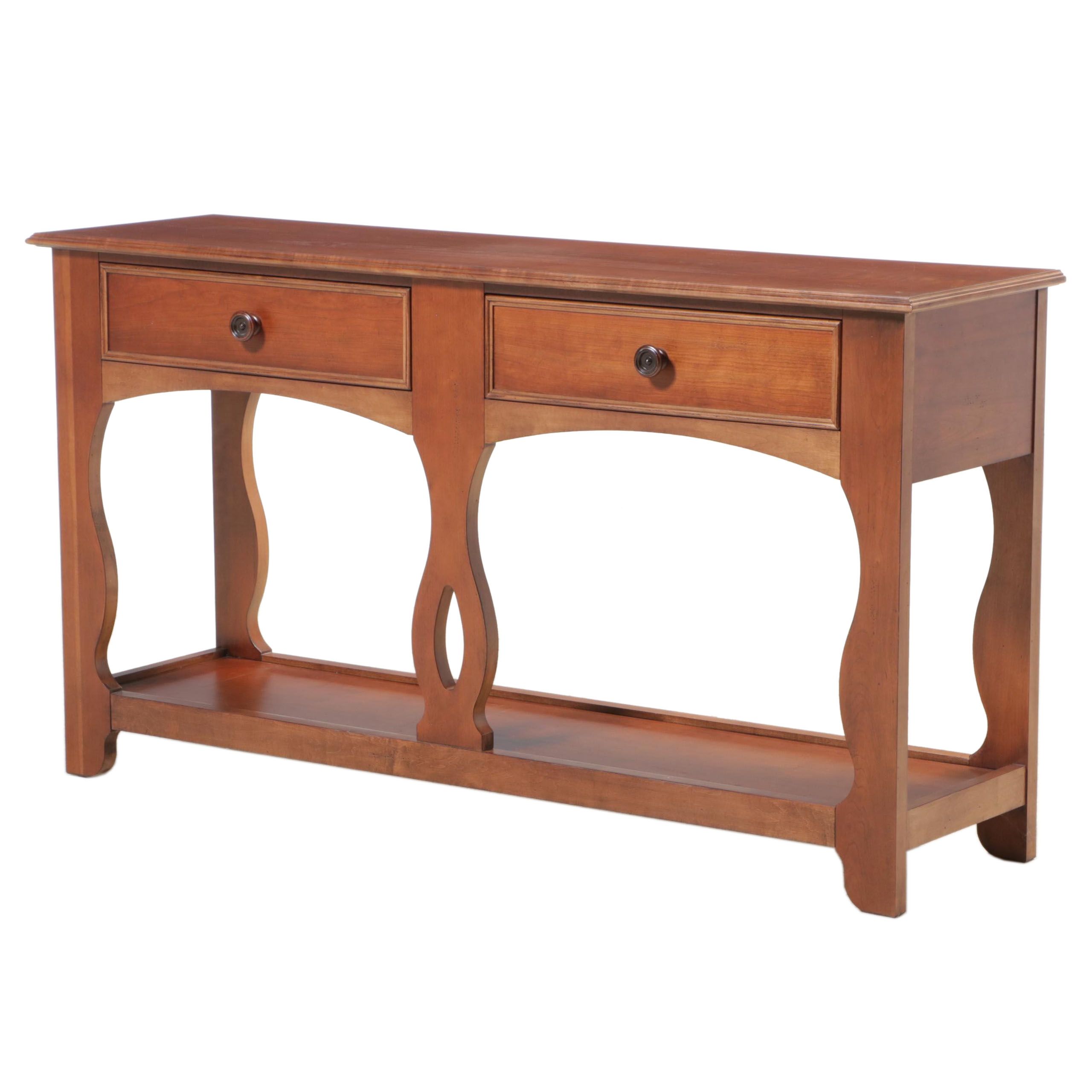 Eddie Bauer Lifestyles by Lane Cherrywood Console Table | EBTH