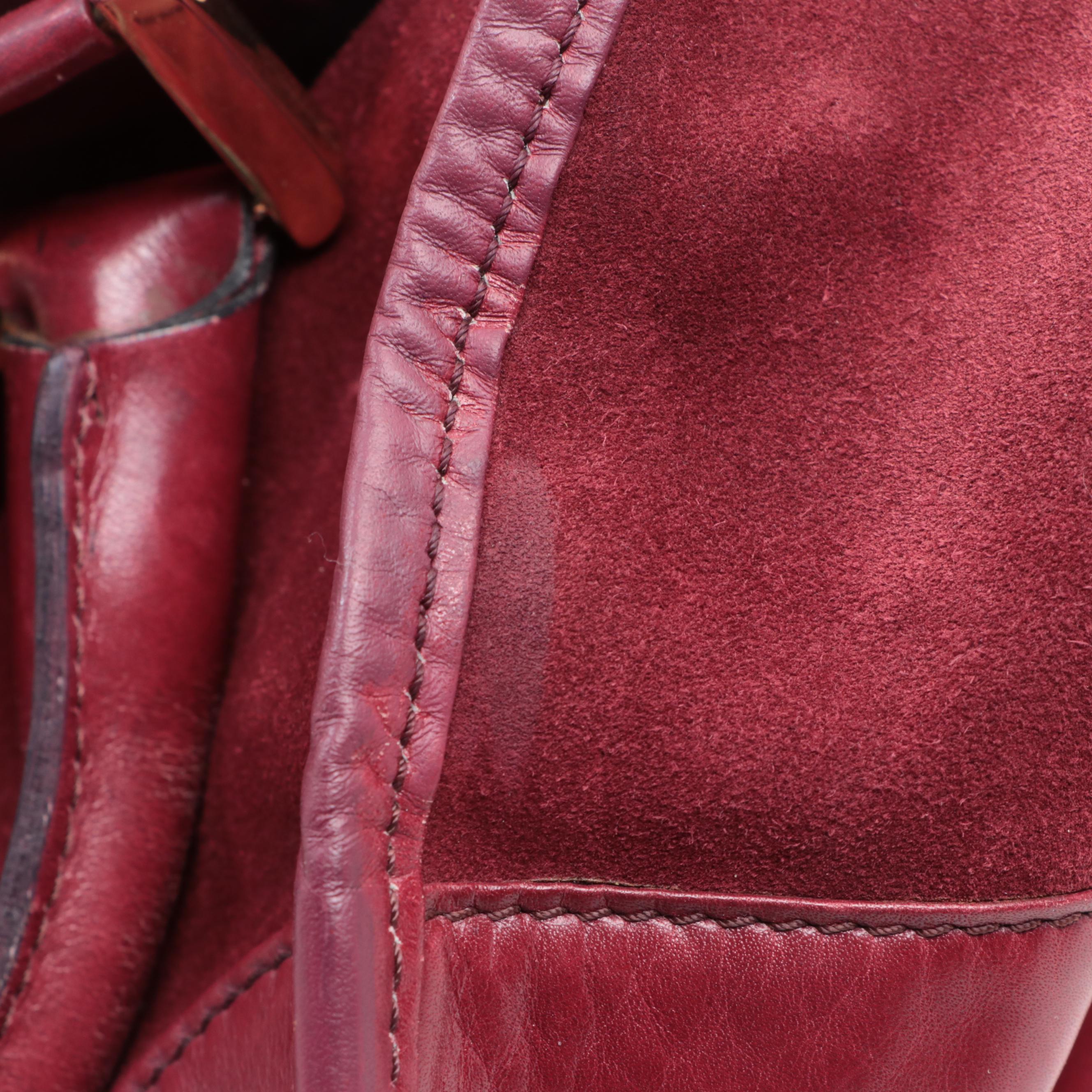 Loewe Anagram Top Handle Handbag in Suede and Leather | EBTH