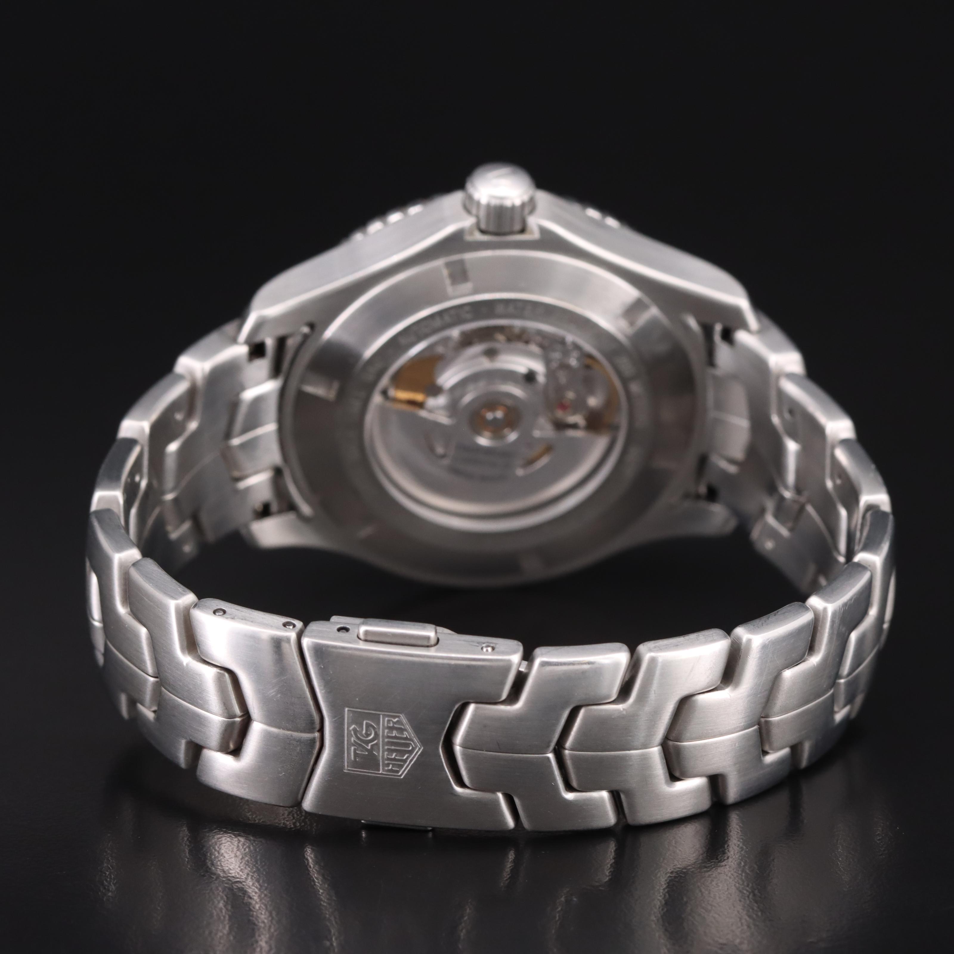 TAG Heuer Link Calibre 5 Automatic Stainless Steel Wristwatch | EBTH