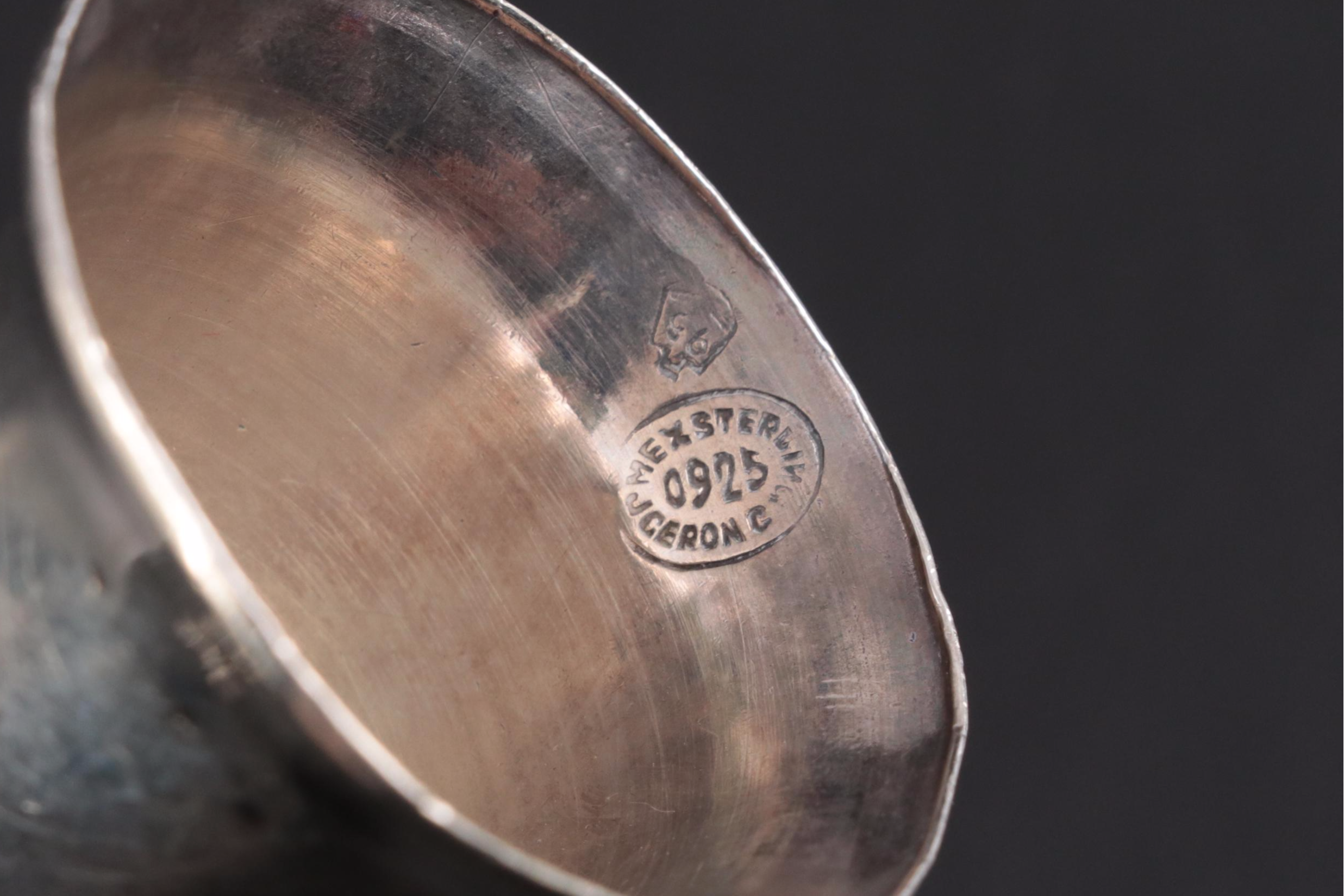 Christofle and Other Letter Openers with Sterling and Brass Bell and ...