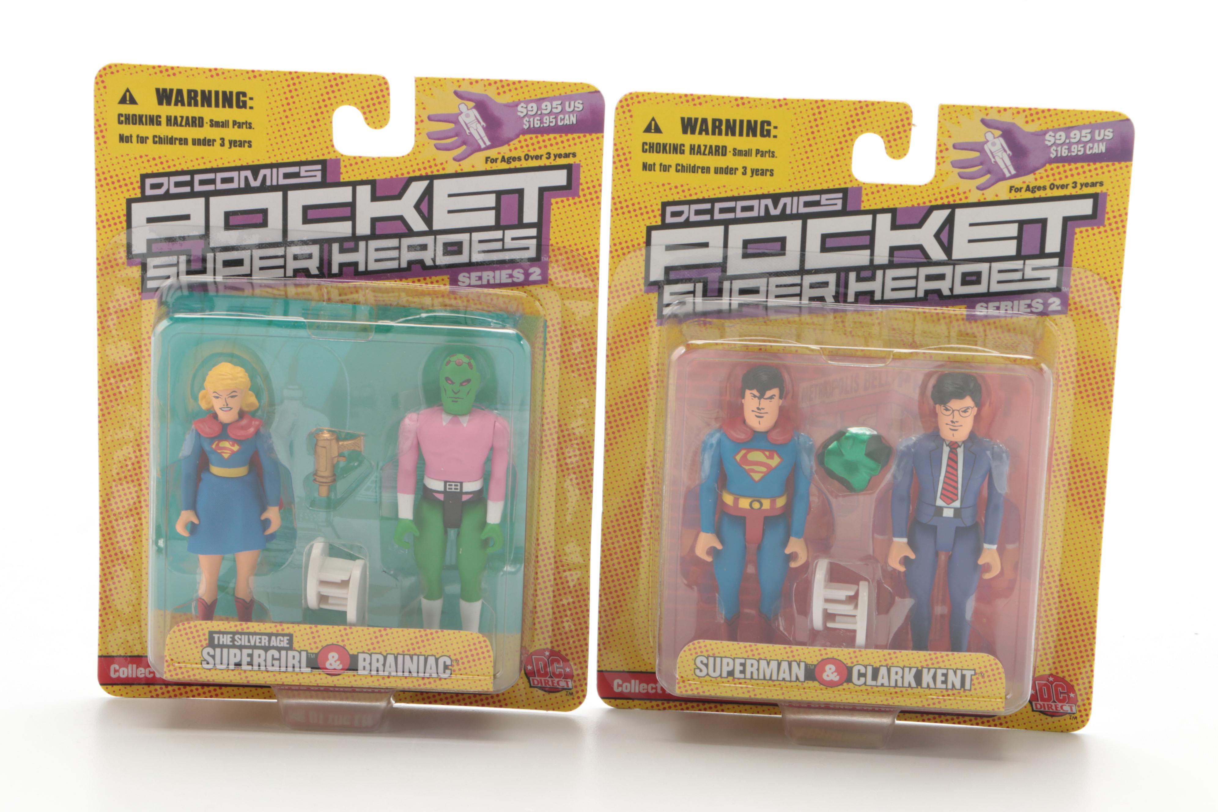 DC Comics Pocket Super Heroes and More Action Figures, 21st Century | EBTH