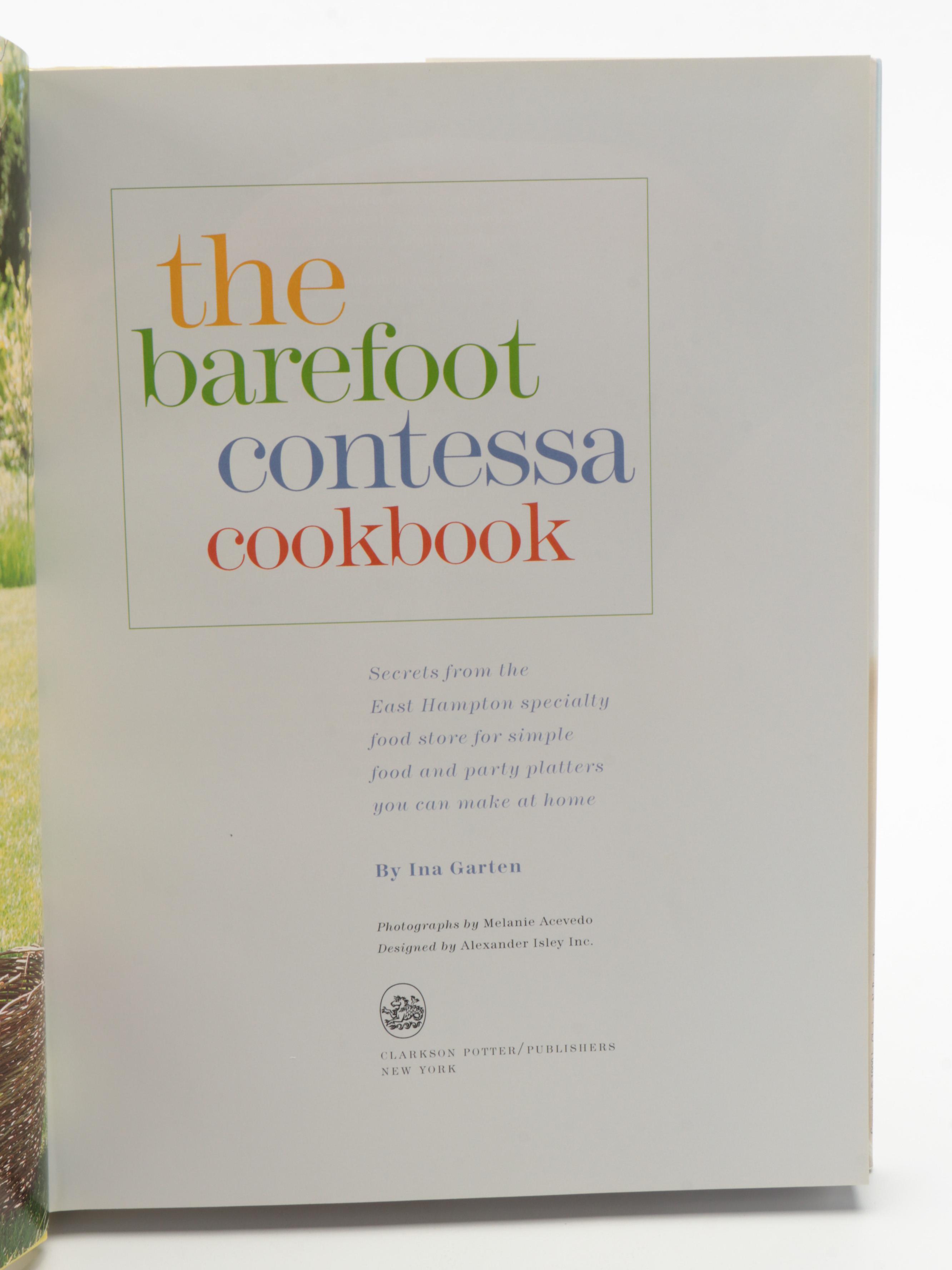 Ina Garten Cookbook Collection Including "The Barefoot Contessa" | EBTH