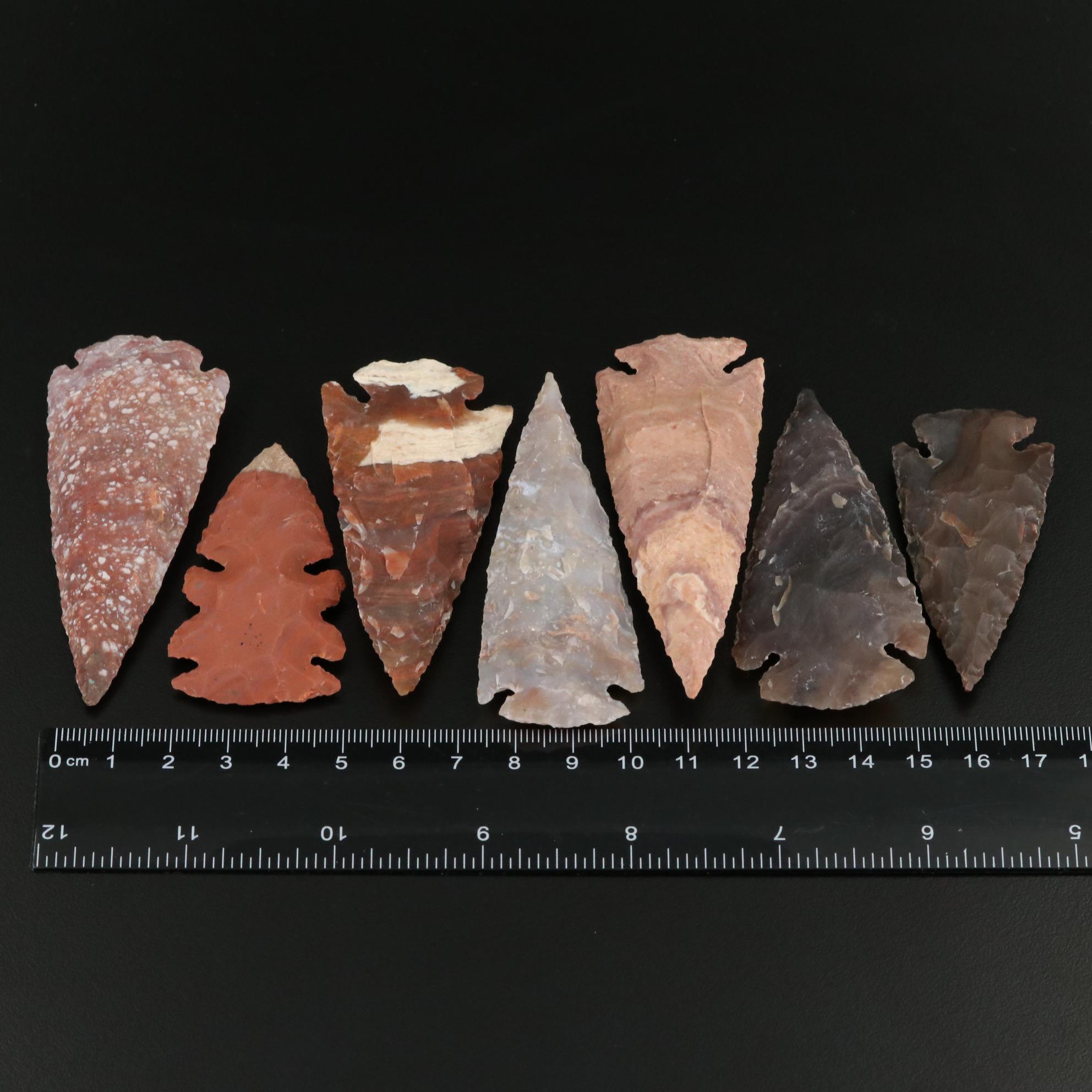 Bifacial Reproduction Chert Arrowheads | EBTH