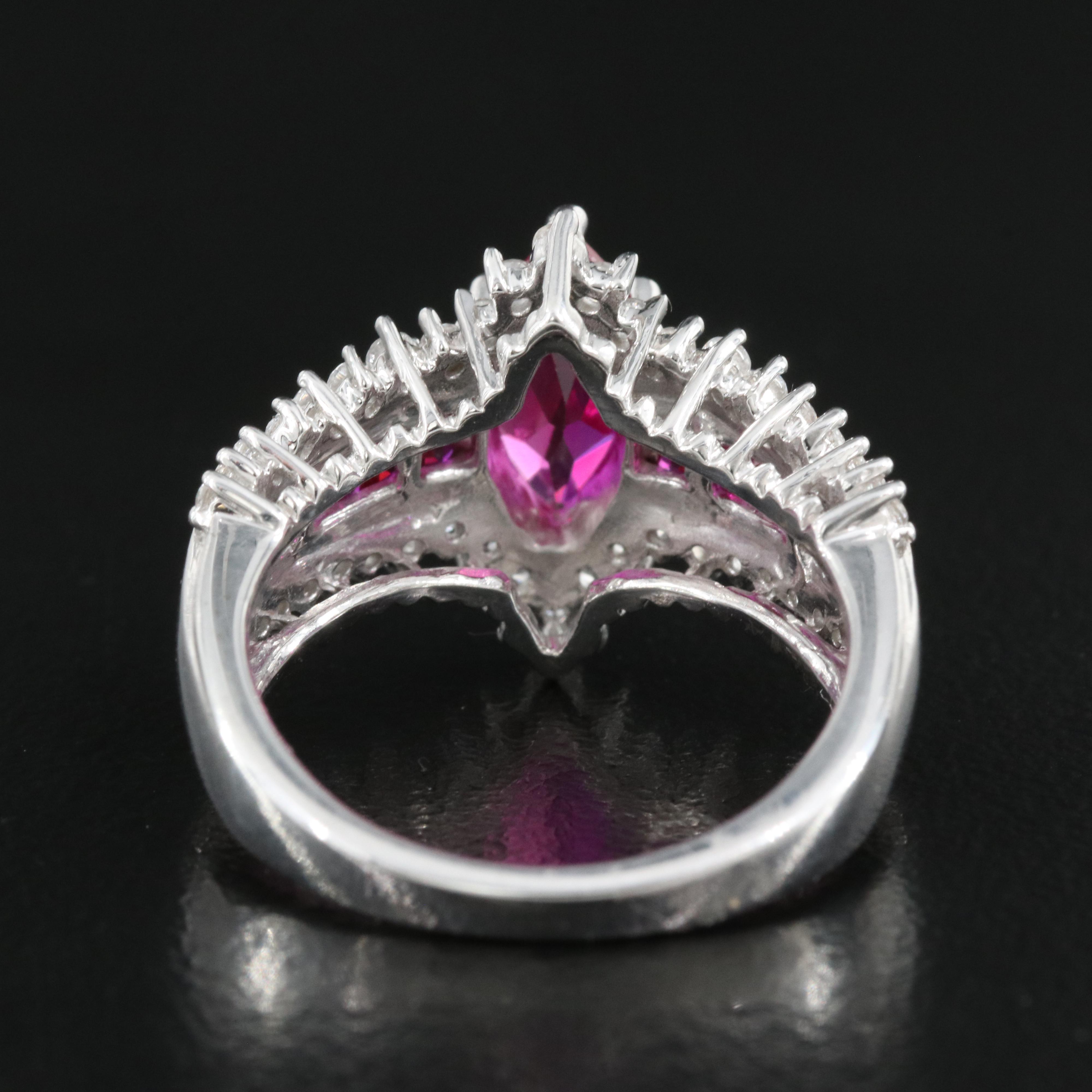 Sterling Ruby and Sapphire Ring | EBTH