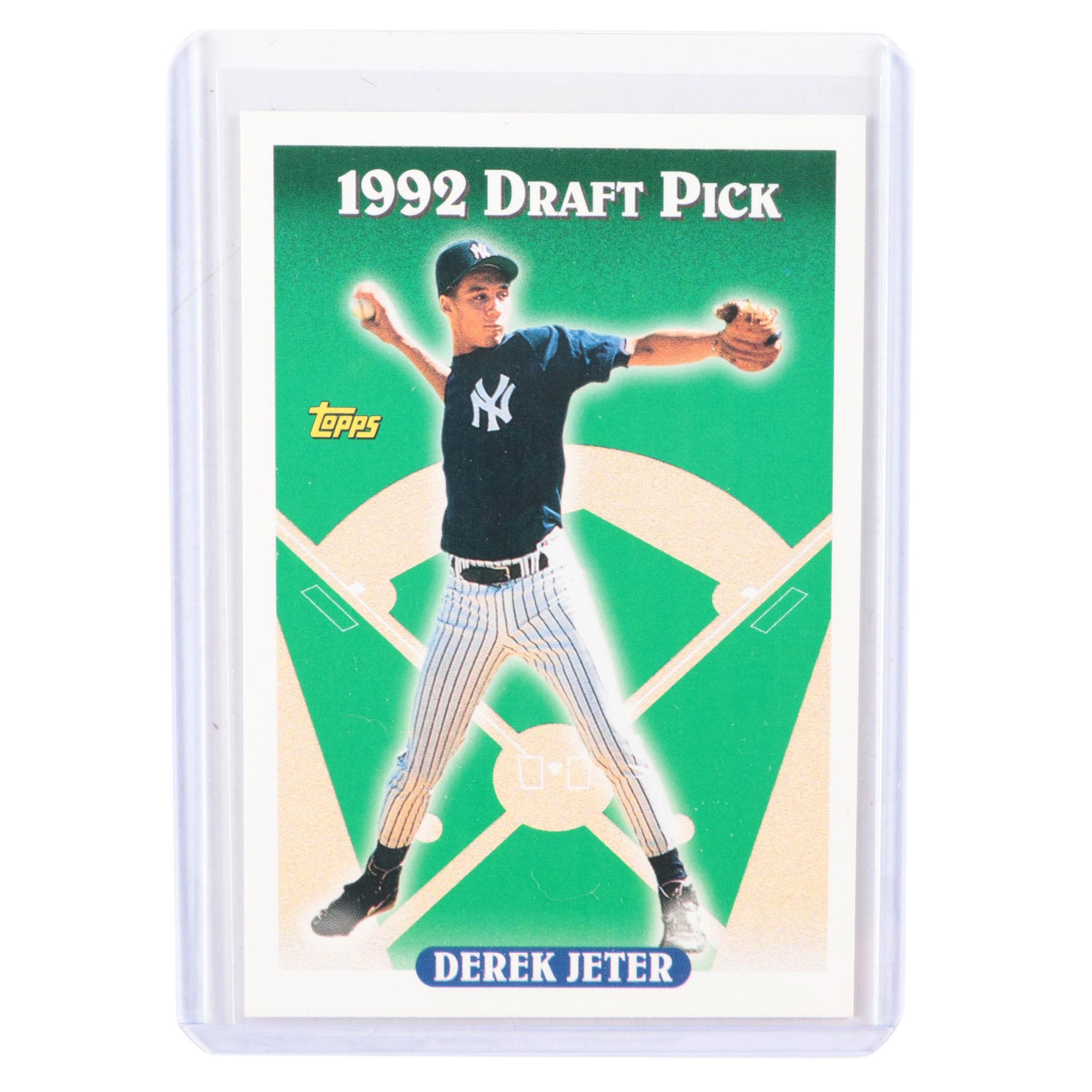 1993 Topps Derek Jeter New York Yankees Prospect Card Baseball Card #98 ...