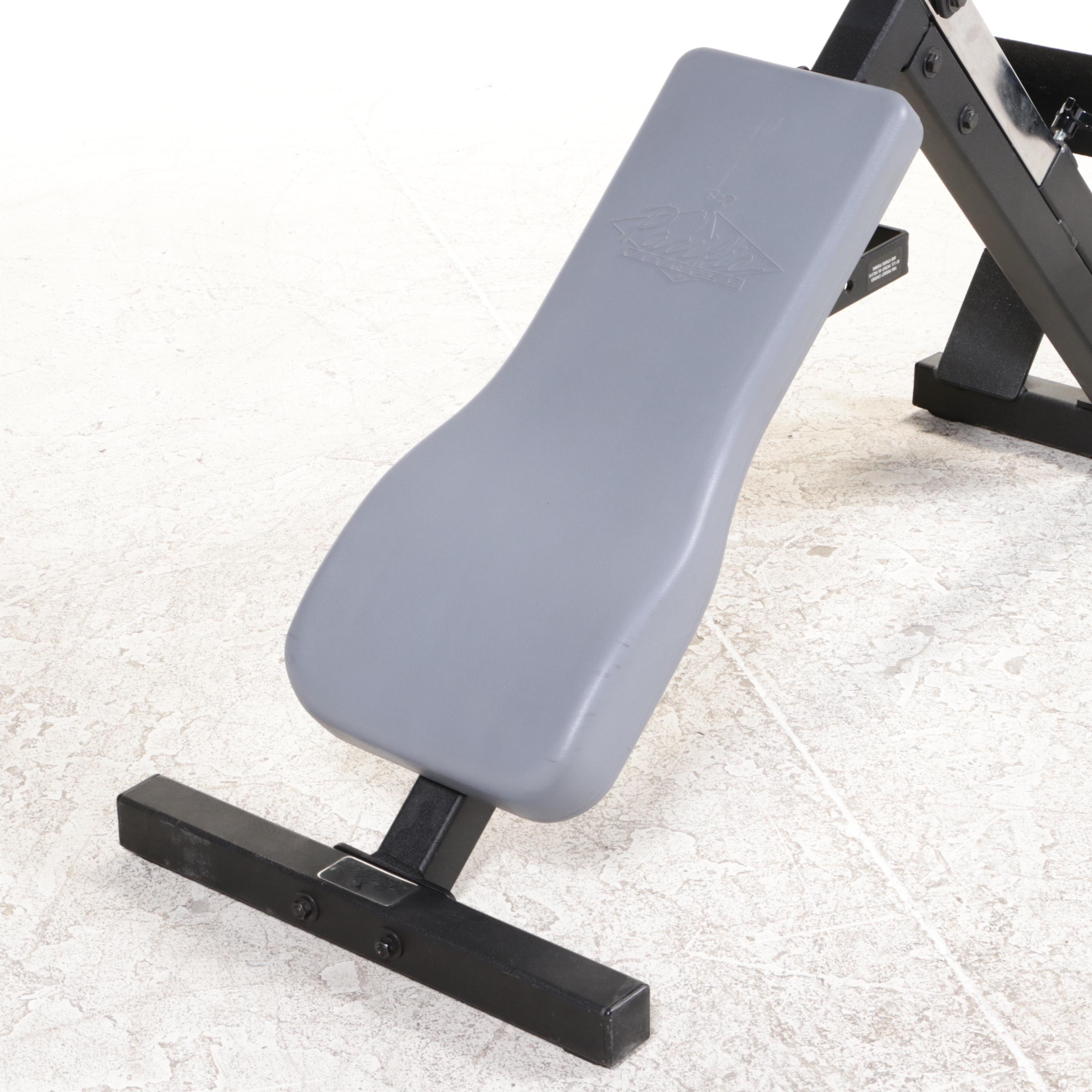 Pacific Fitness Adjustable Folding Workout Bench | EBTH