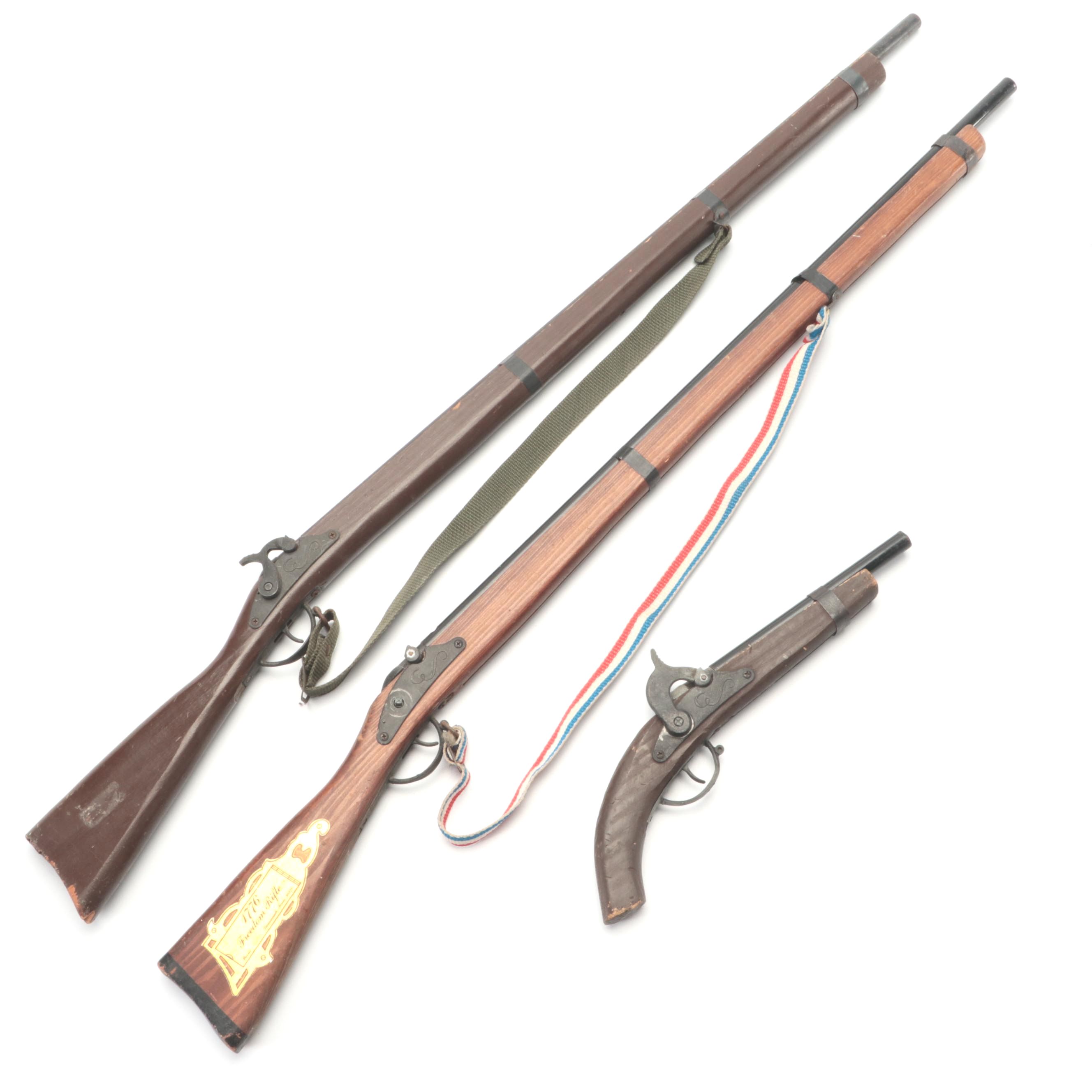 "1776 Freedom Rifle" with Other Toy Guns, Mid–Late 20th Century | EBTH