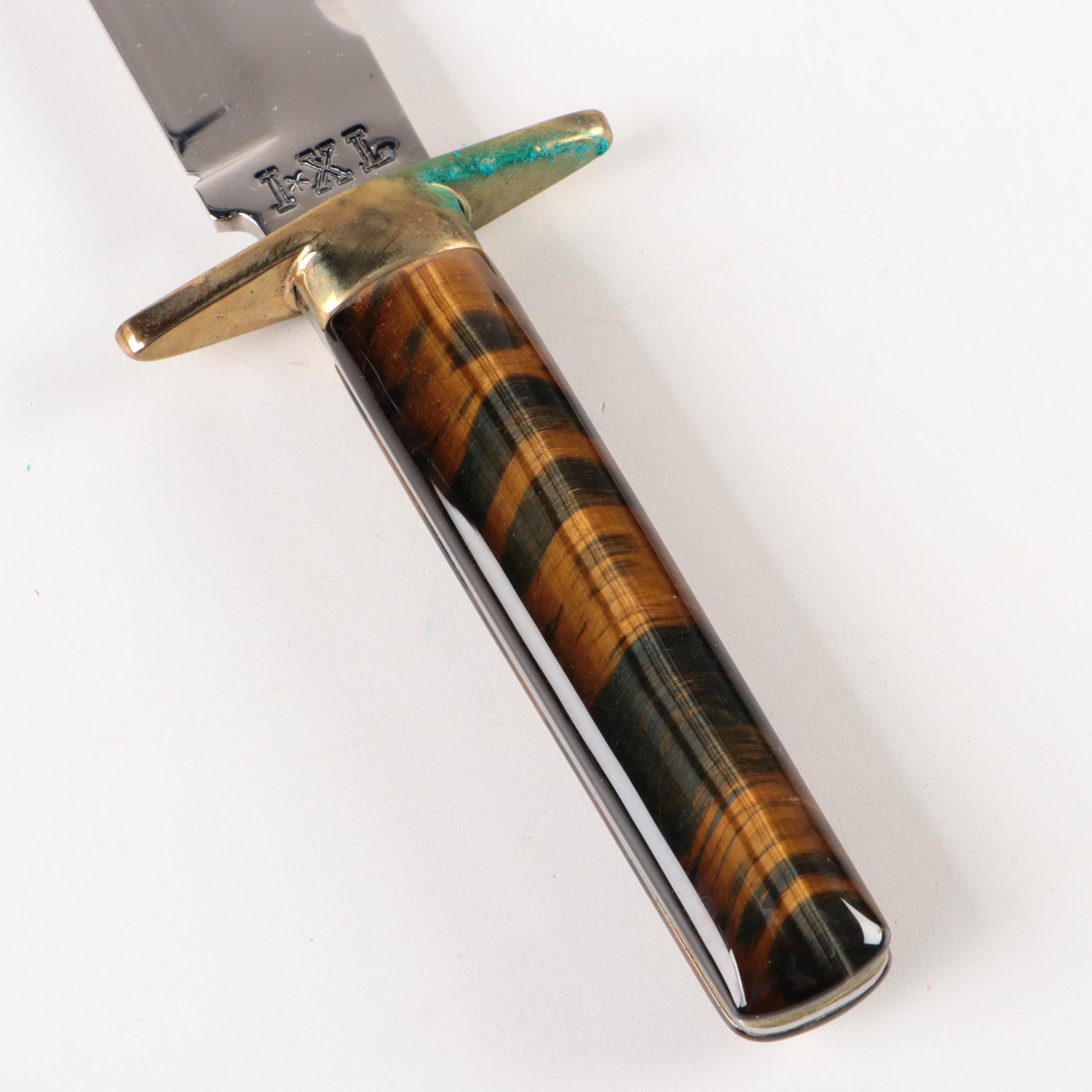 IXL Wostenholm Fixed Blade Knife with Leather Sheath | EBTH