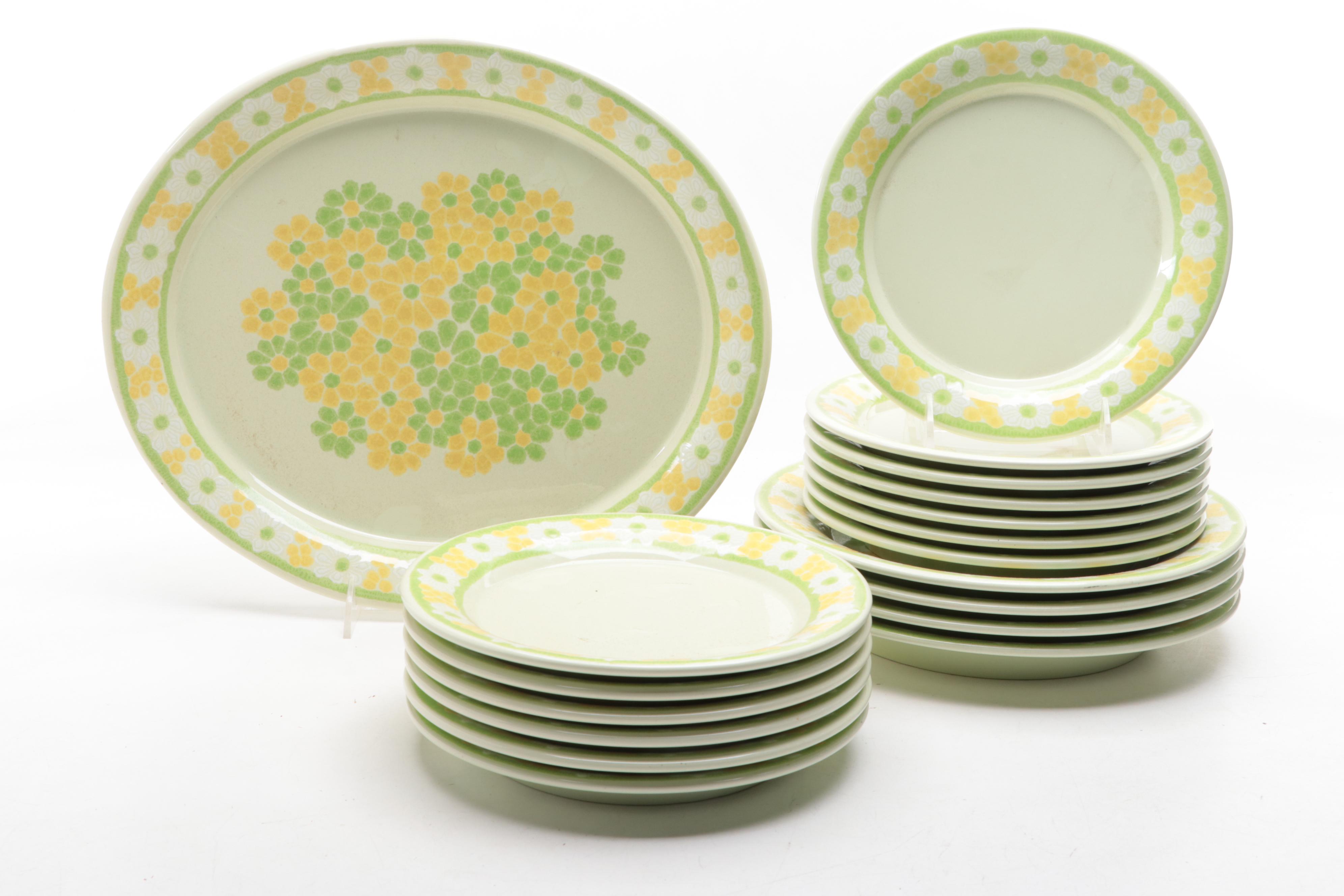 Franciscan "Picnic" Earthenware Dinnerware and Tableware, 1970s | EBTH