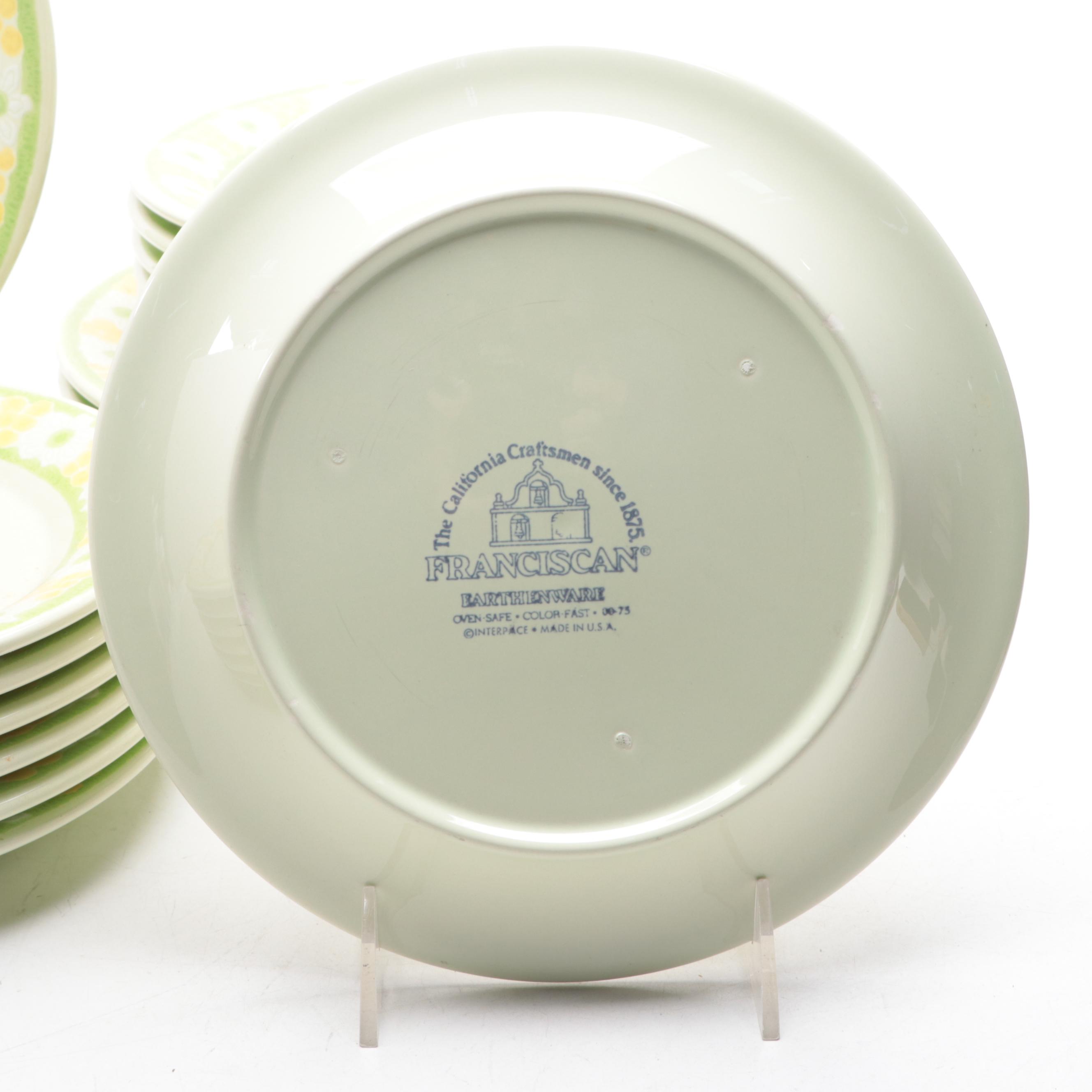 Franciscan "Picnic" Earthenware Dinnerware and Tableware, 1970s | EBTH