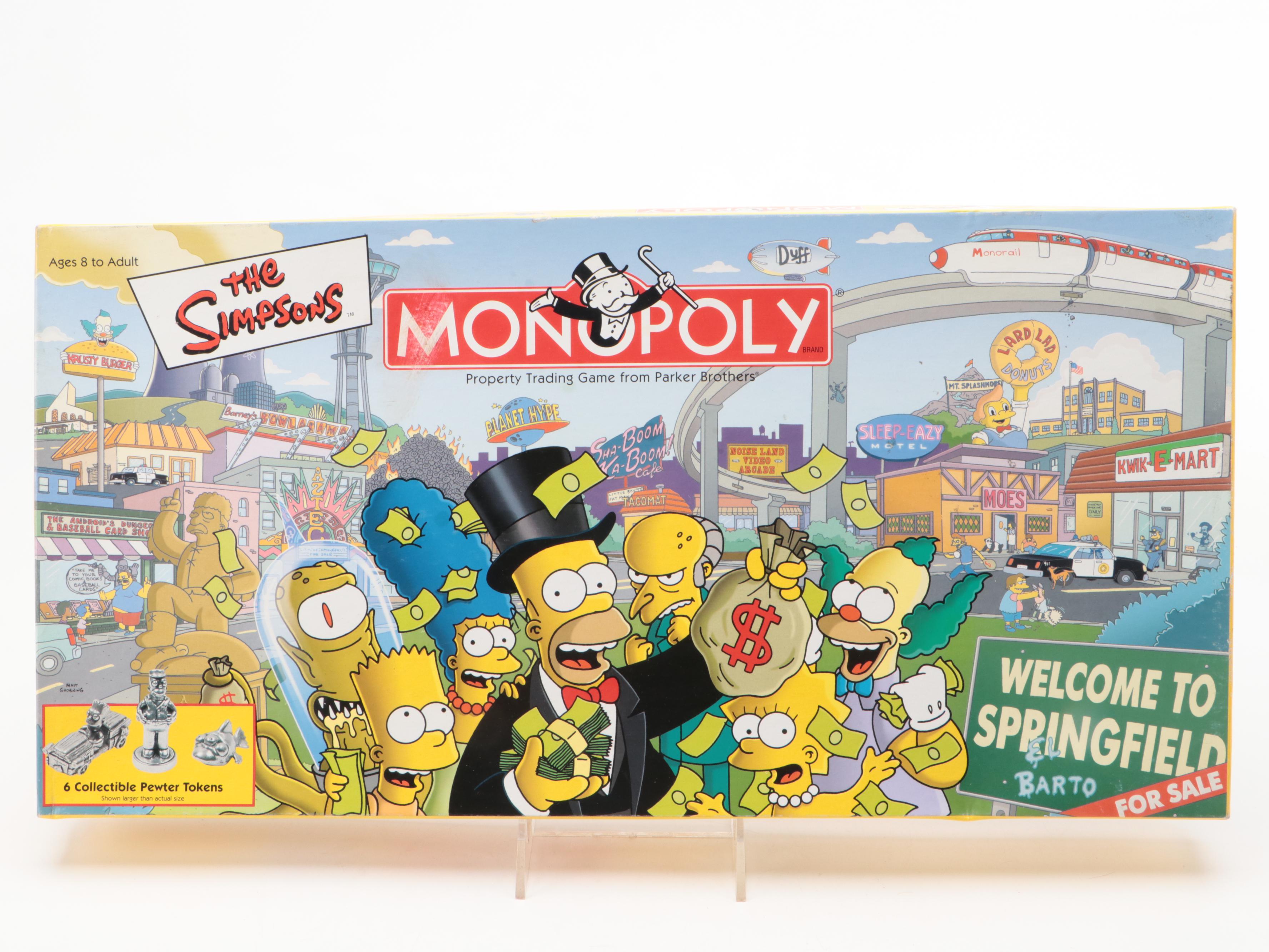 The Simpsons, NASCAR, and More Monopoly Board Games | EBTH