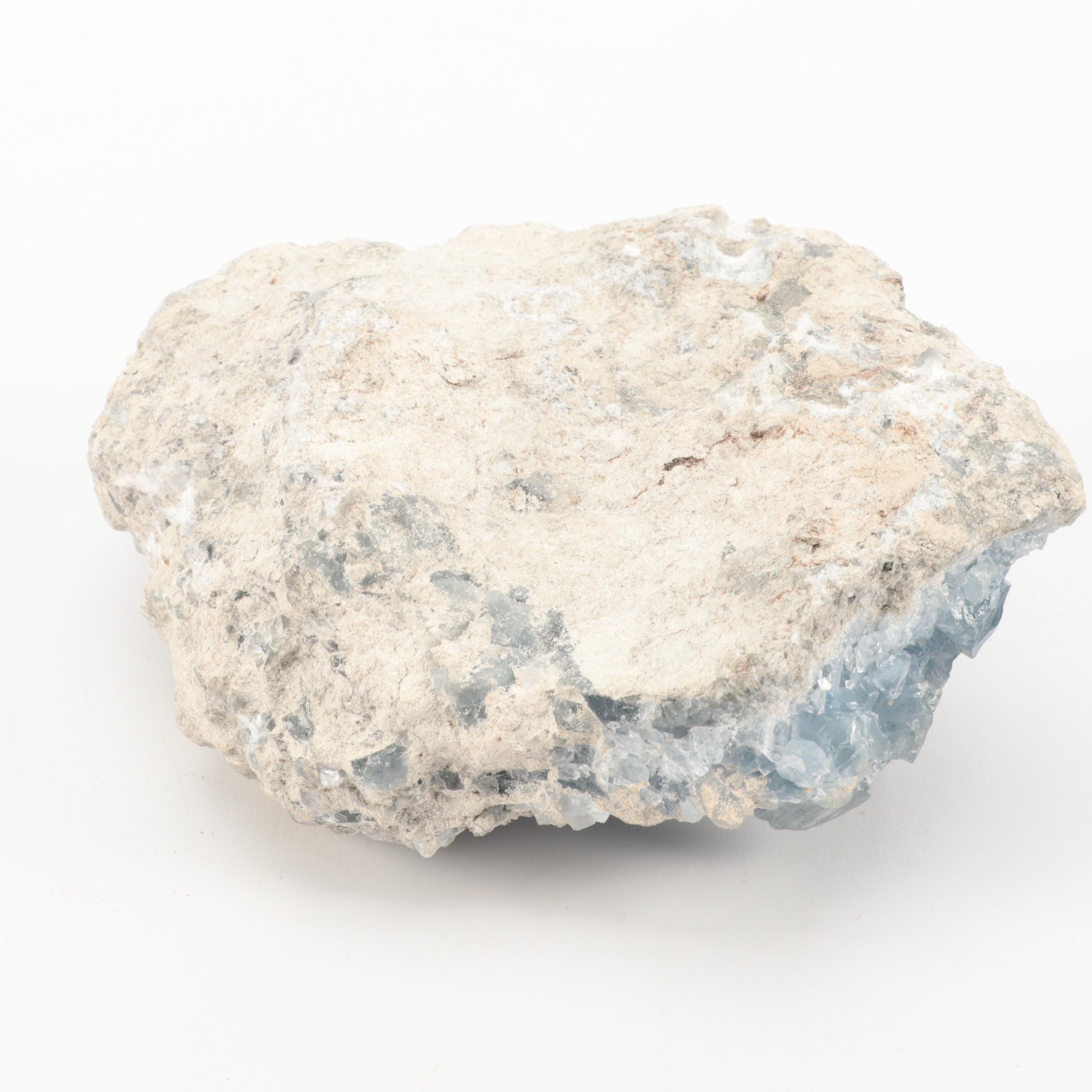 Amethyst With Metal Alligator, Celestine and Geode Fragments | EBTH