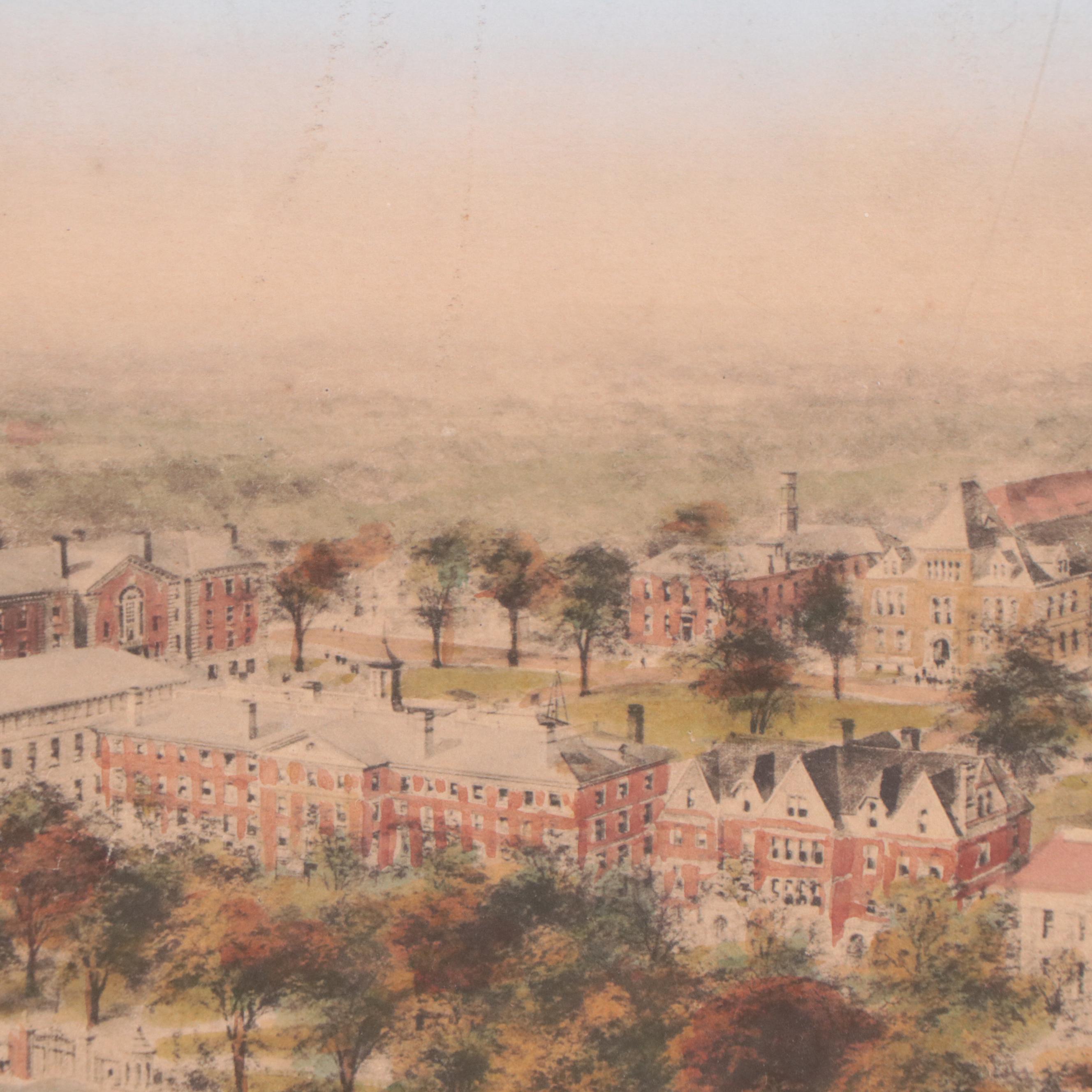 Photogravure After Richard Rummel "Brown University" | EBTH