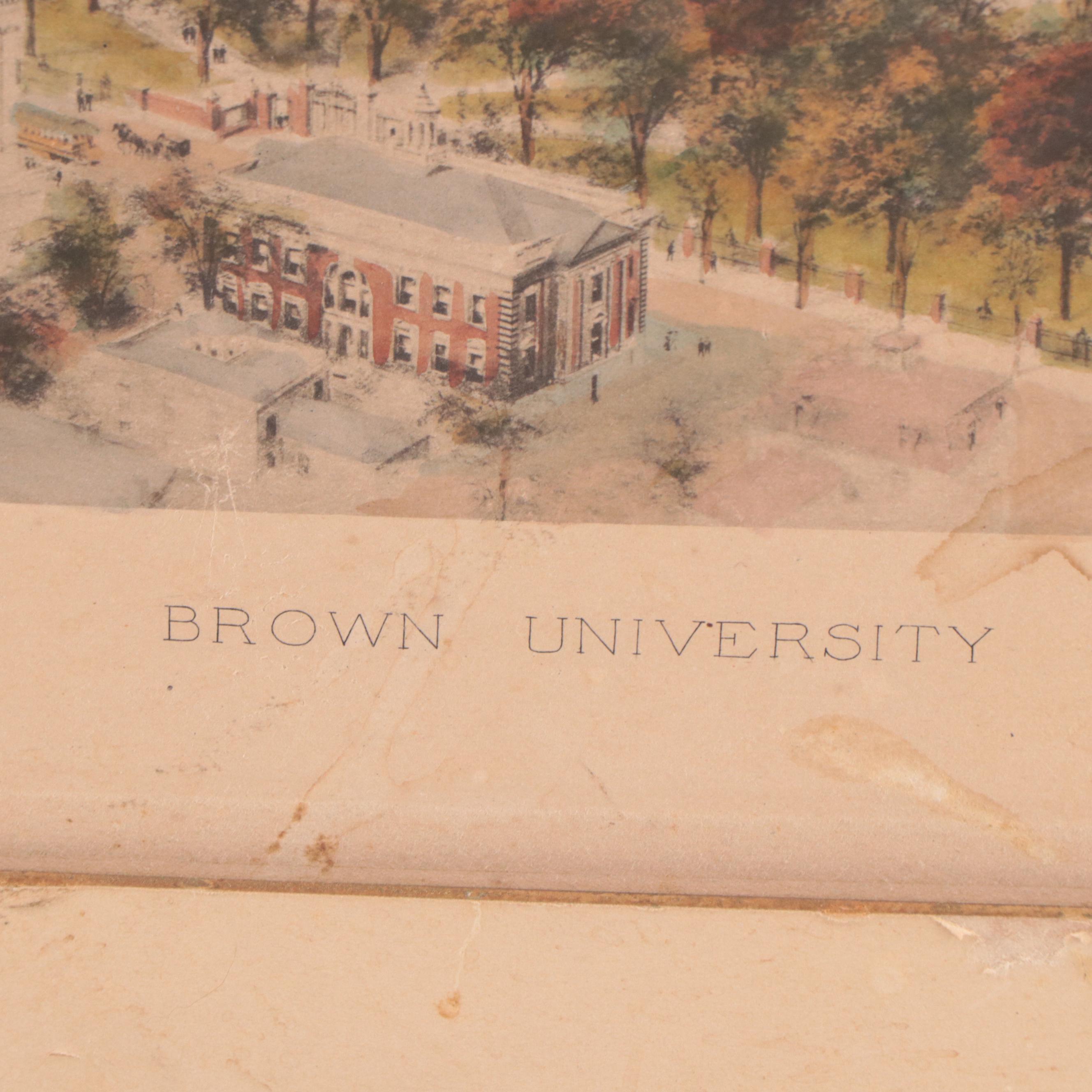 Photogravure After Richard Rummel "Brown University" | EBTH