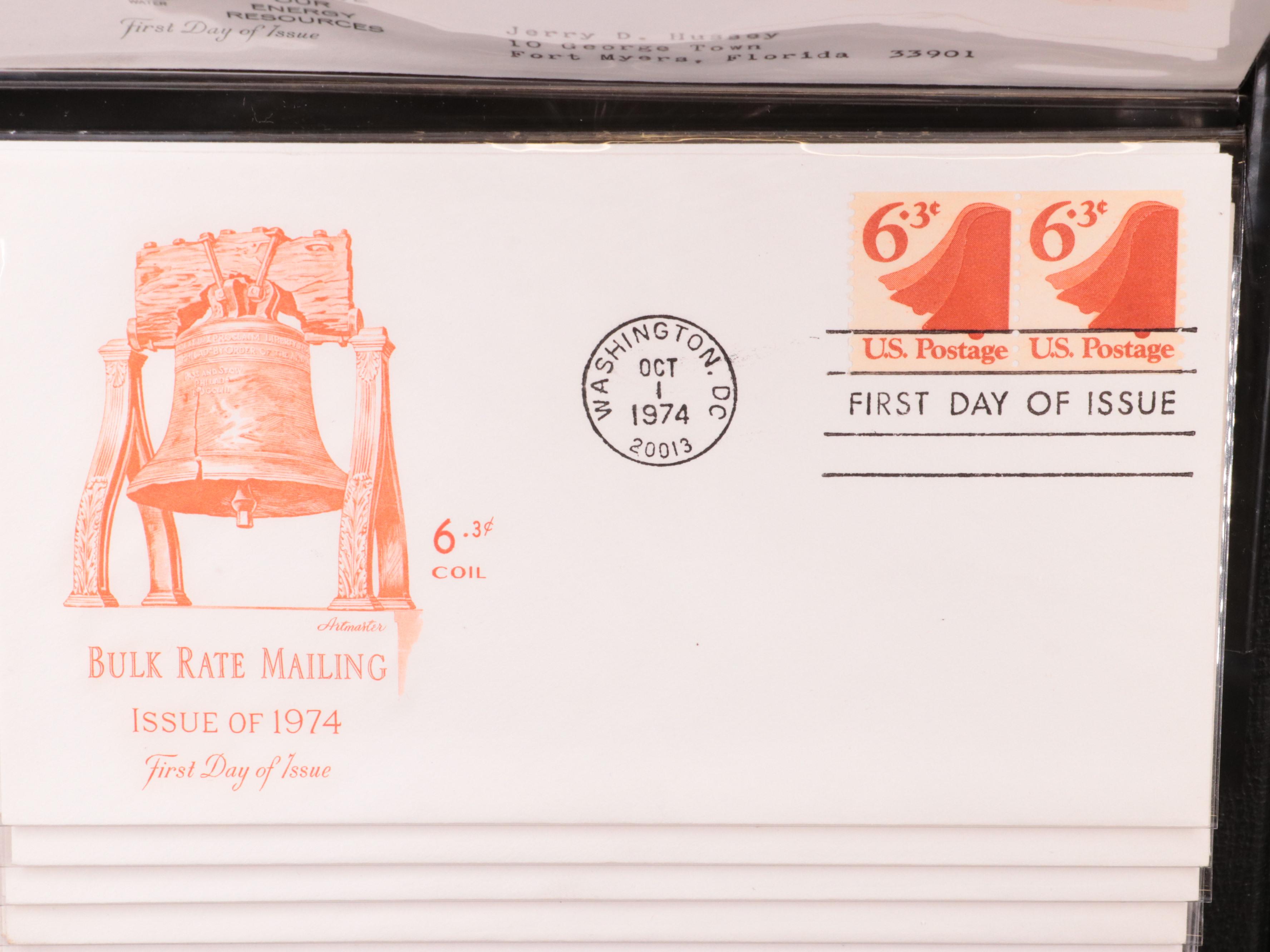 Three Albums of Postal Covers from the 1970s | EBTH