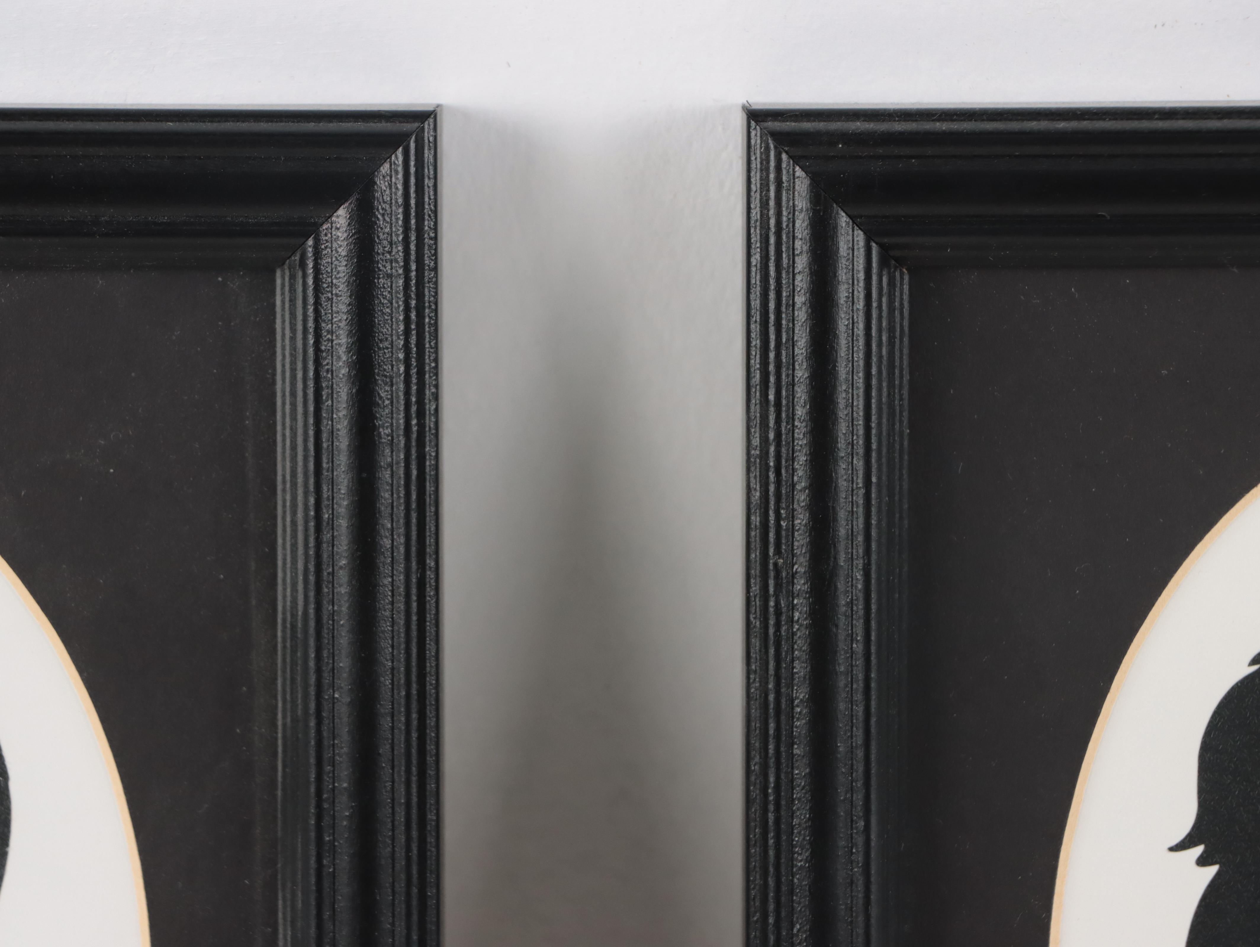 Clay Rice Silhouette Portrait Cutouts of Children, 2005; More | EBTH