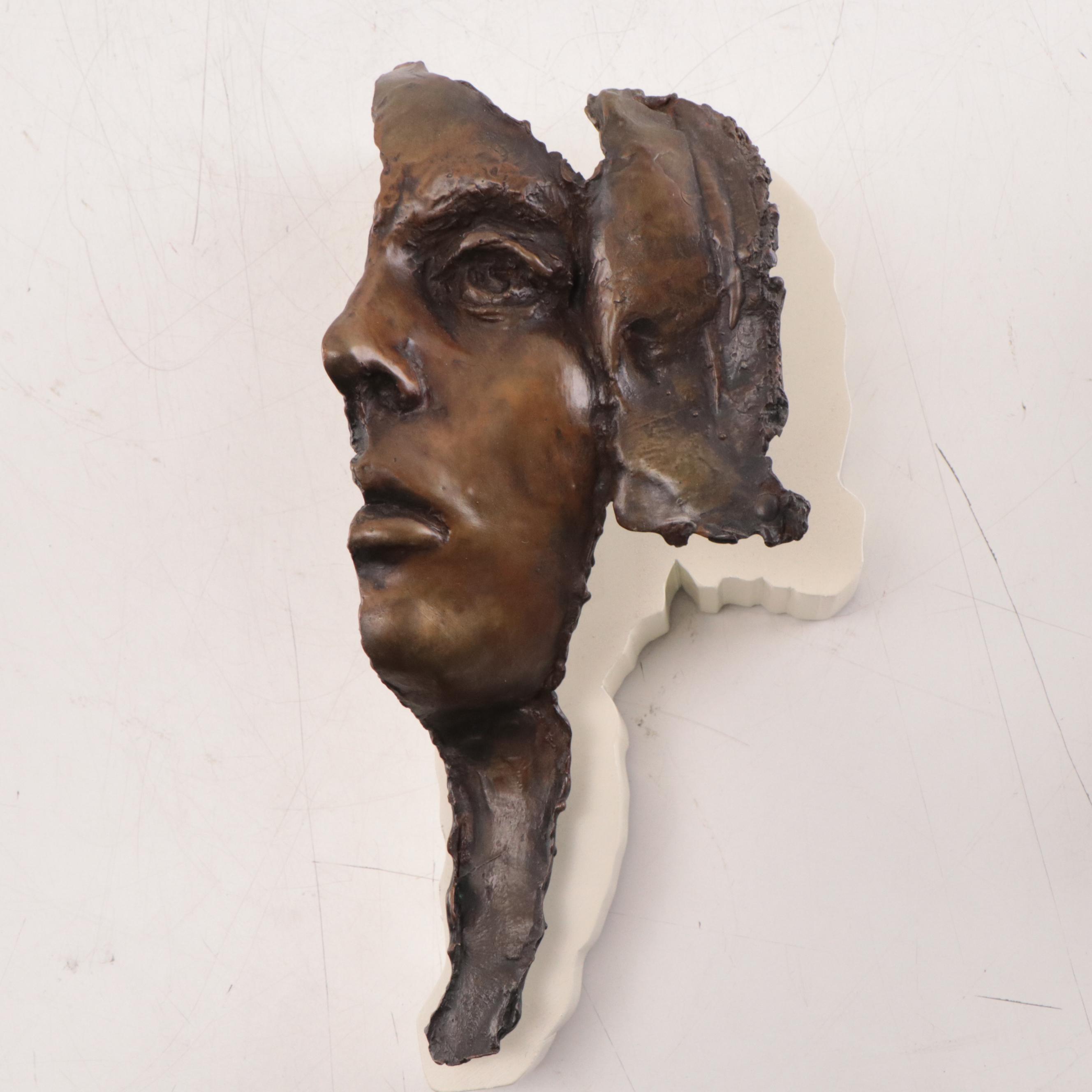 Cast Bronze Faces and Fragments Wall Sculptures | EBTH