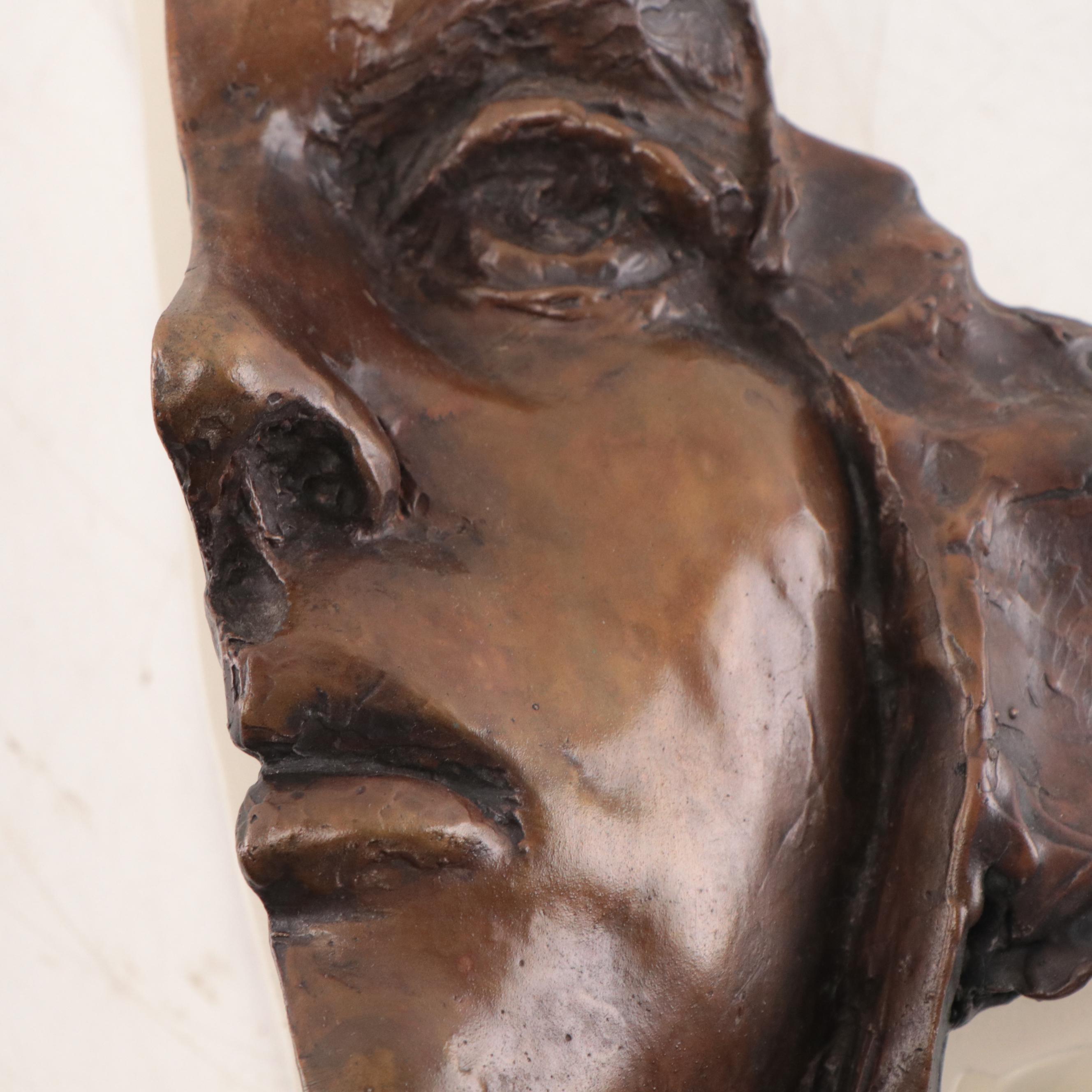 Cast Bronze Faces and Fragments Wall Sculptures | EBTH