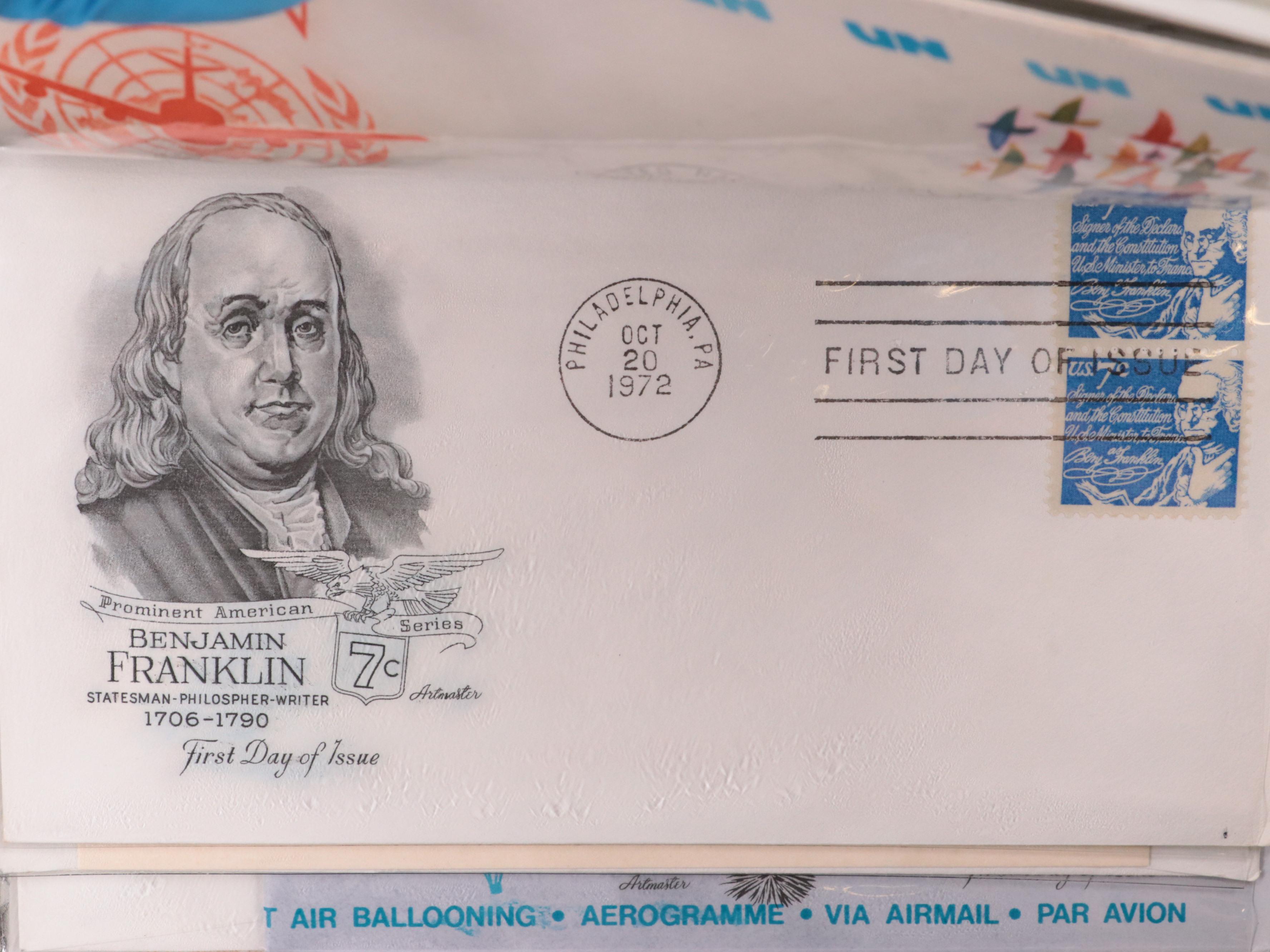 Three Albums of Postal Covers from the 1970s | EBTH