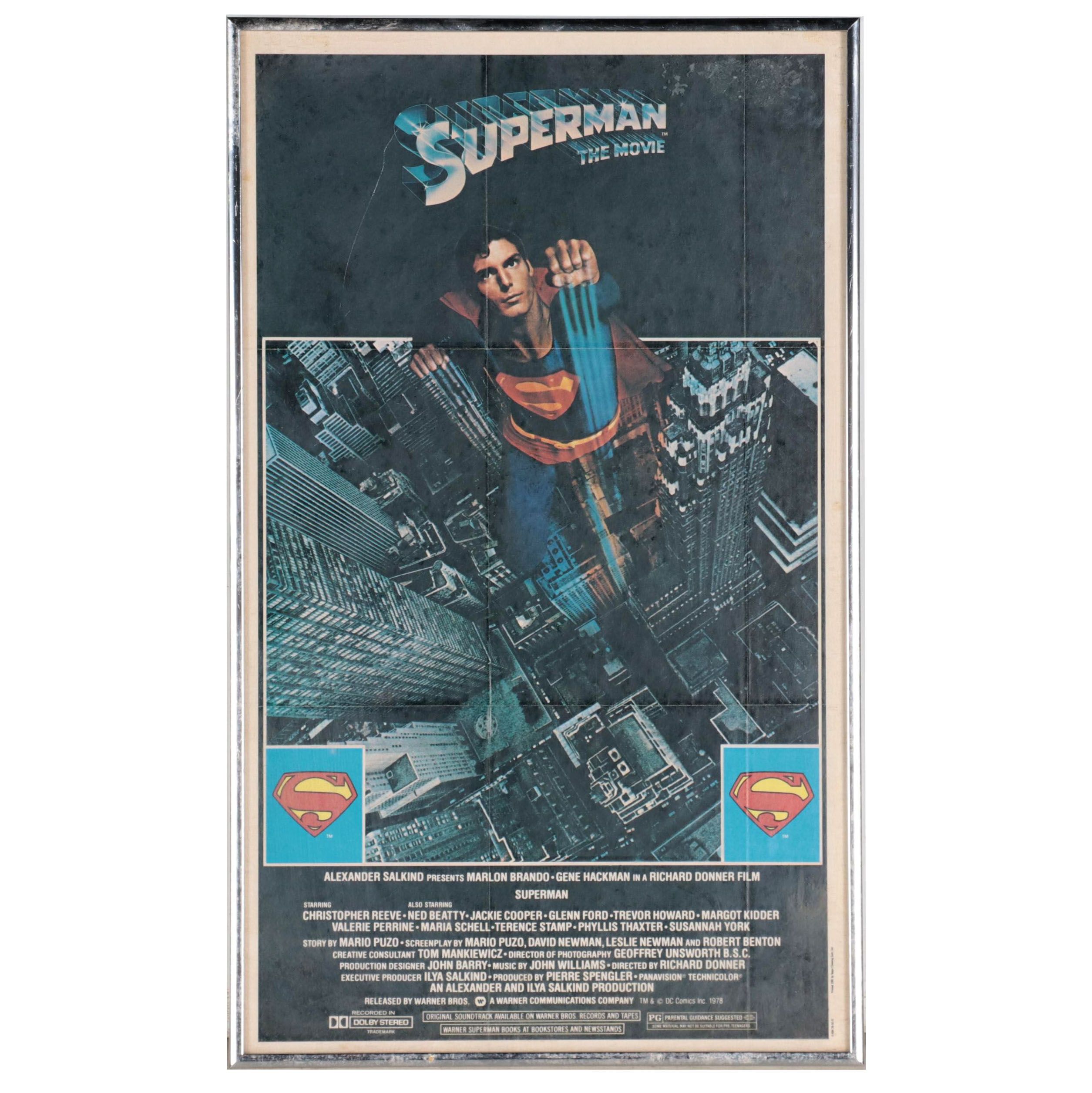 "Superman: The Movie" Offset Lithograph Advertisement Poster, 1981 | EBTH