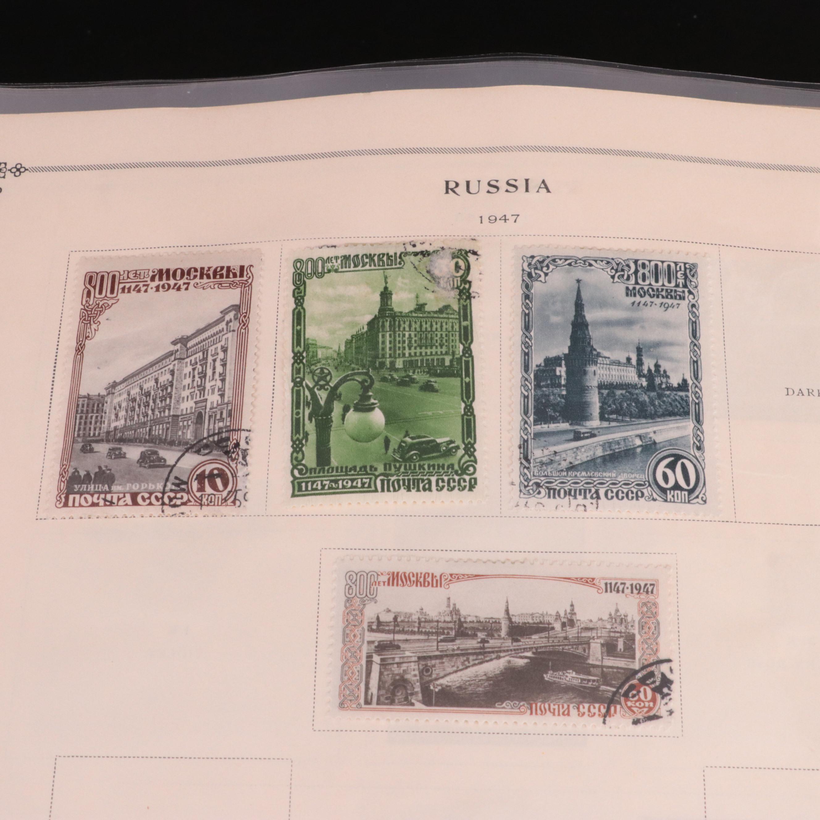 Album of Russian Postage Stamps, 1875 to 1985 | EBTH