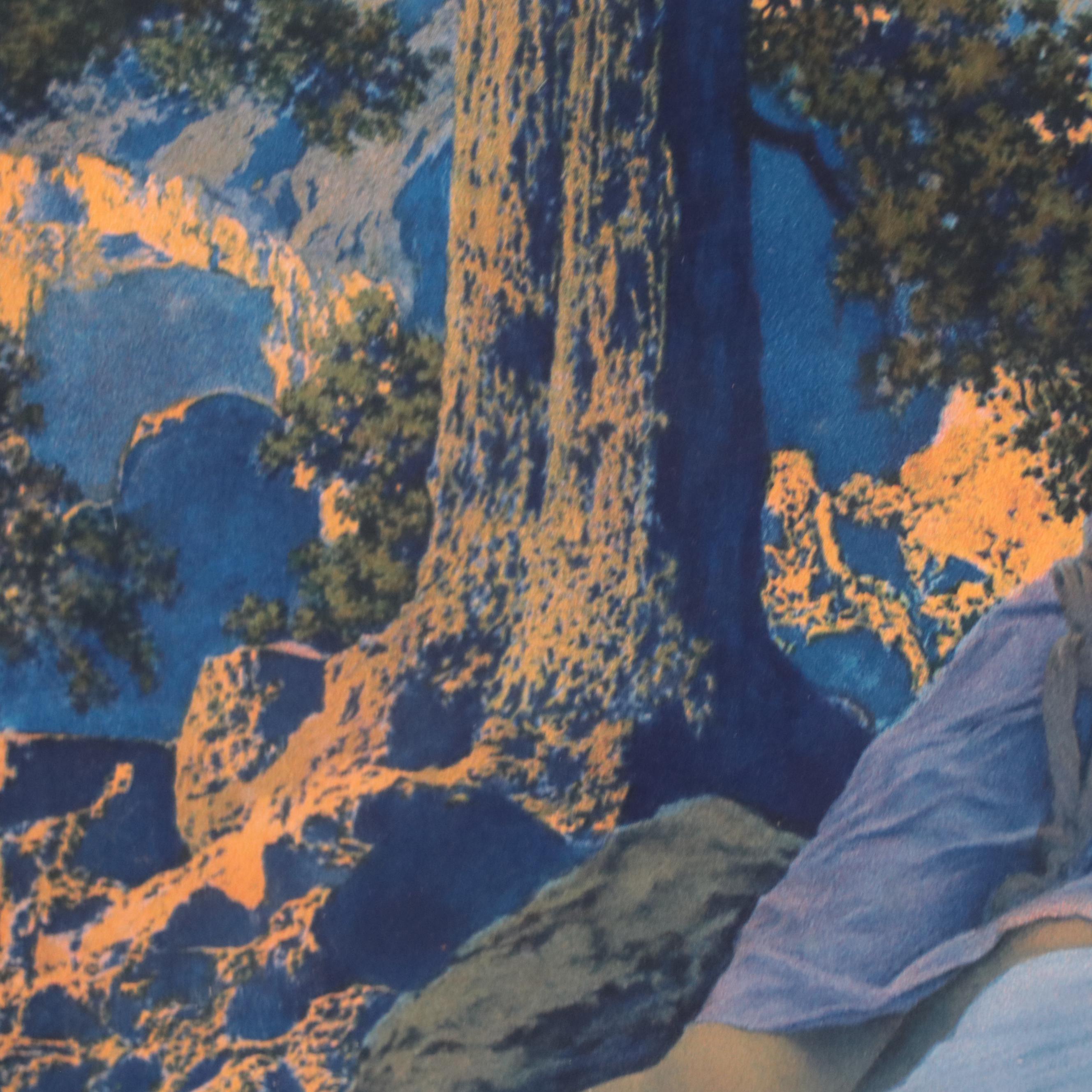 Offset Lithograph After Maxfield Parrish "The Waterfall," 1930 | EBTH