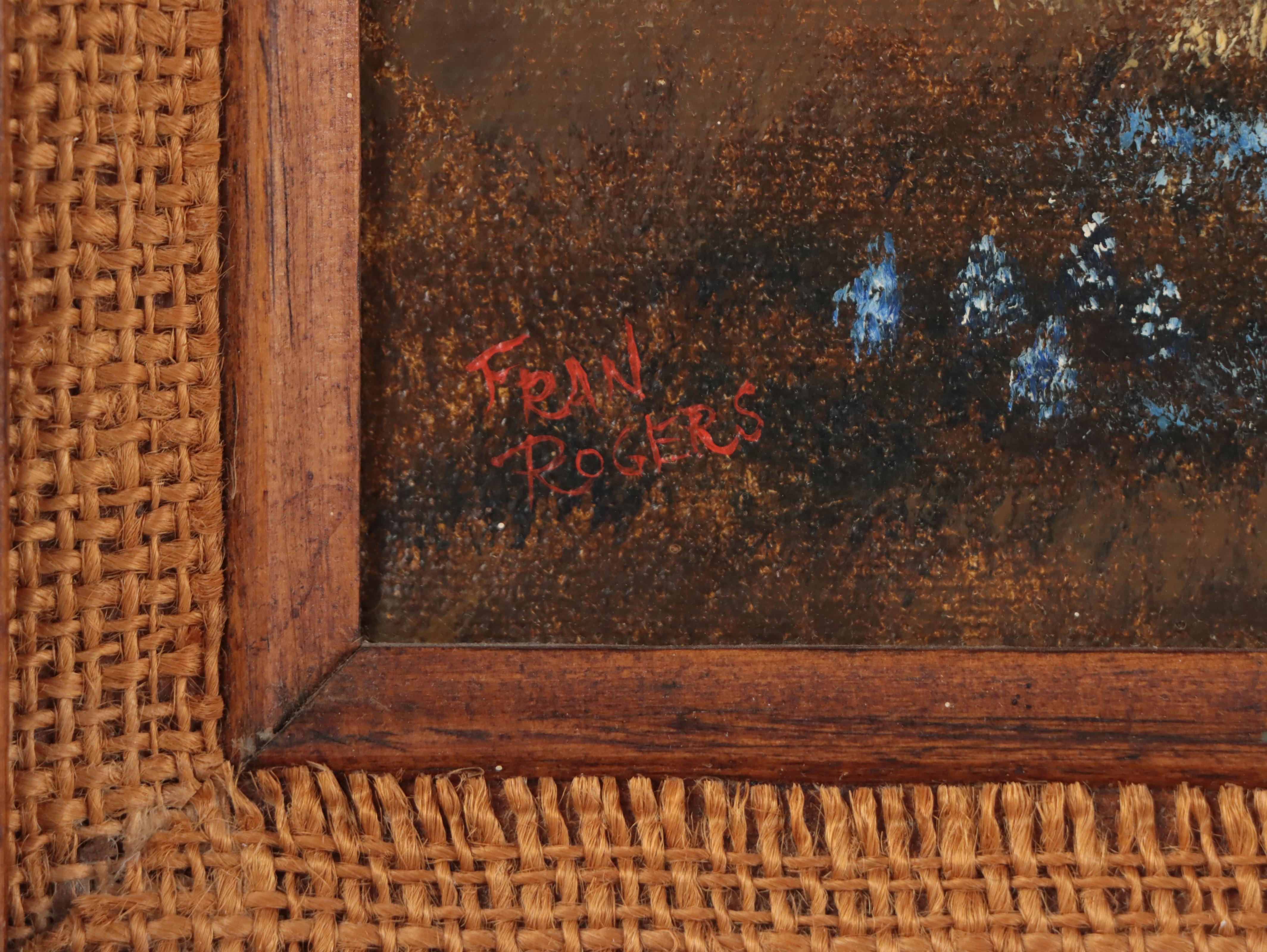 Fran Rogers Oil Painting of Sweeping Landscape | EBTH