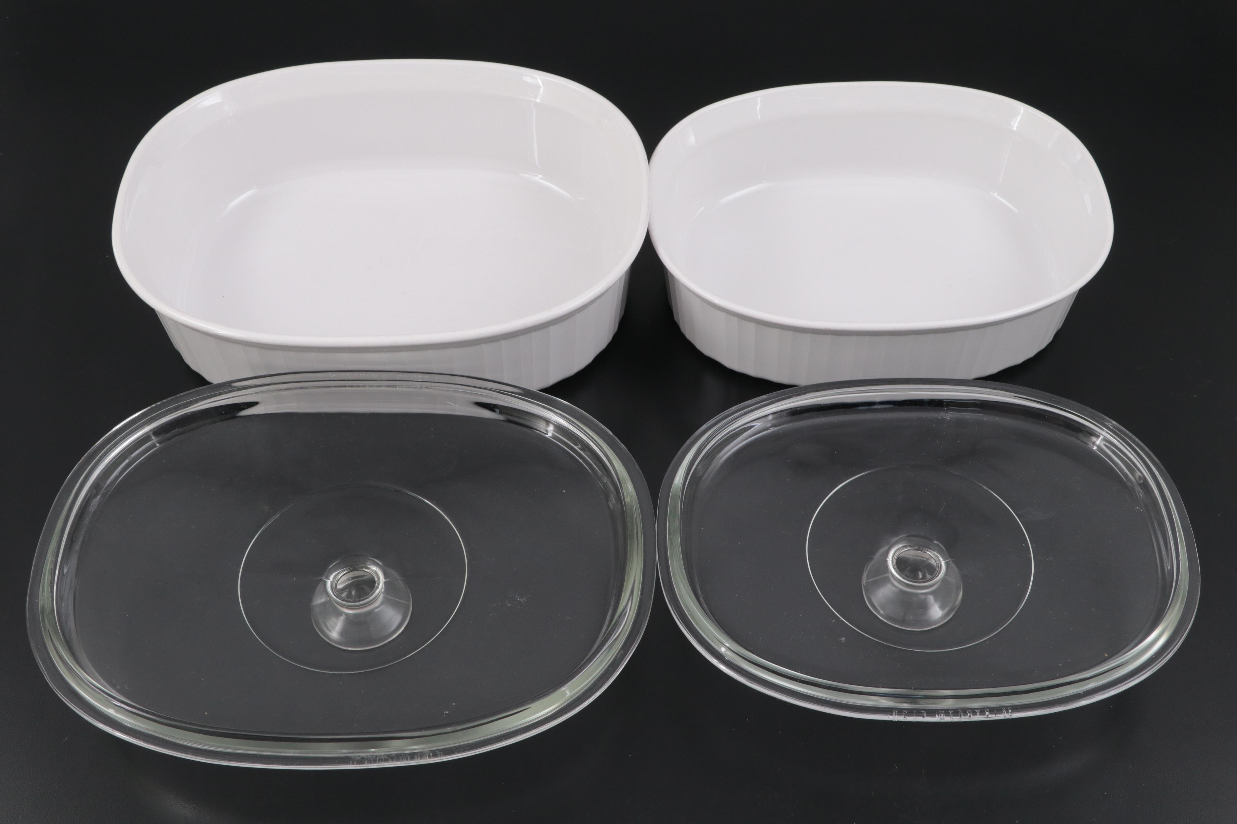 CorningWare "Cornflower Blue" Ceramic Casserole Dishes and More | EBTH