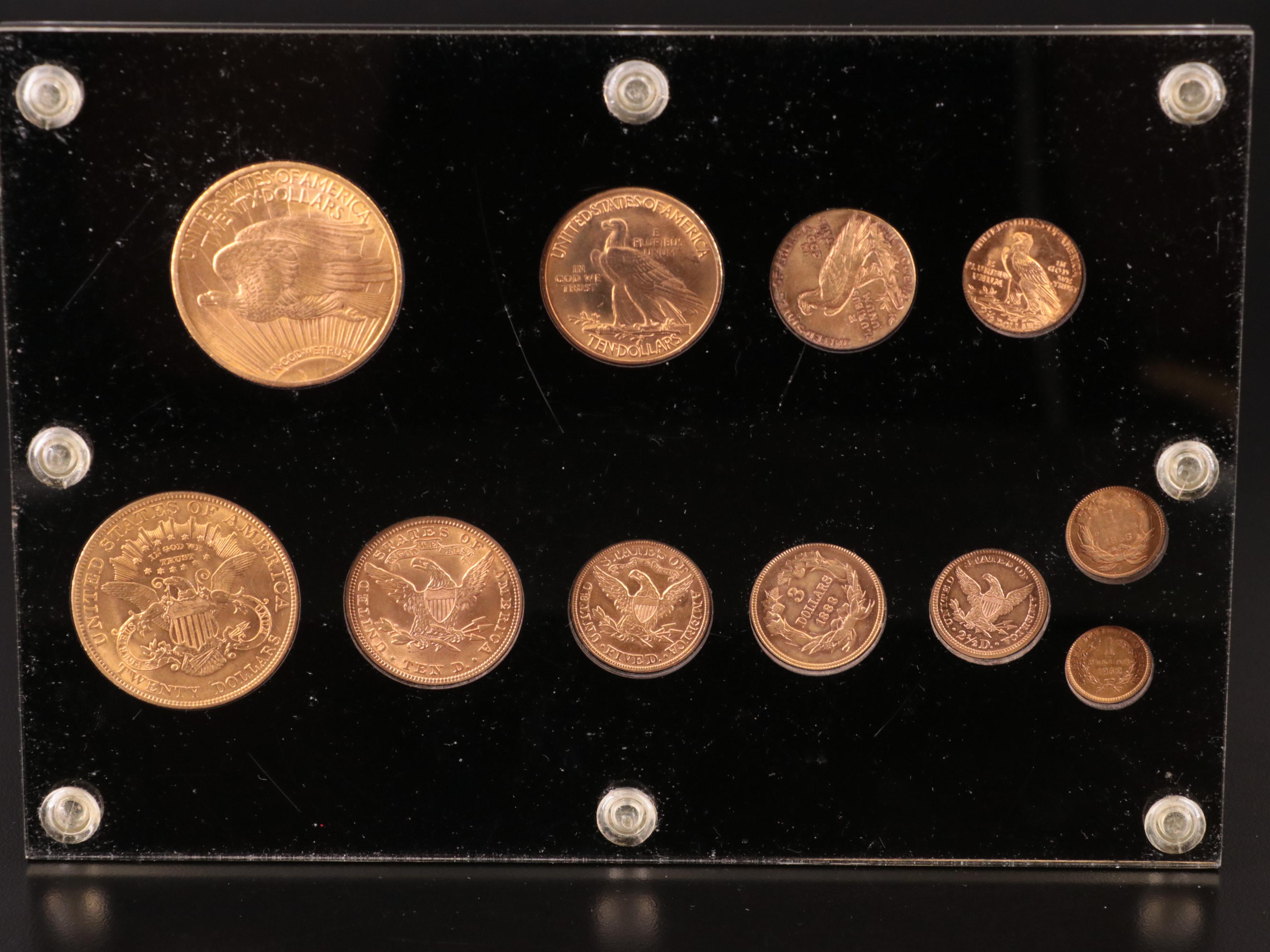 Complete 11 Coin United States Gold Type Set Collection | EBTH
