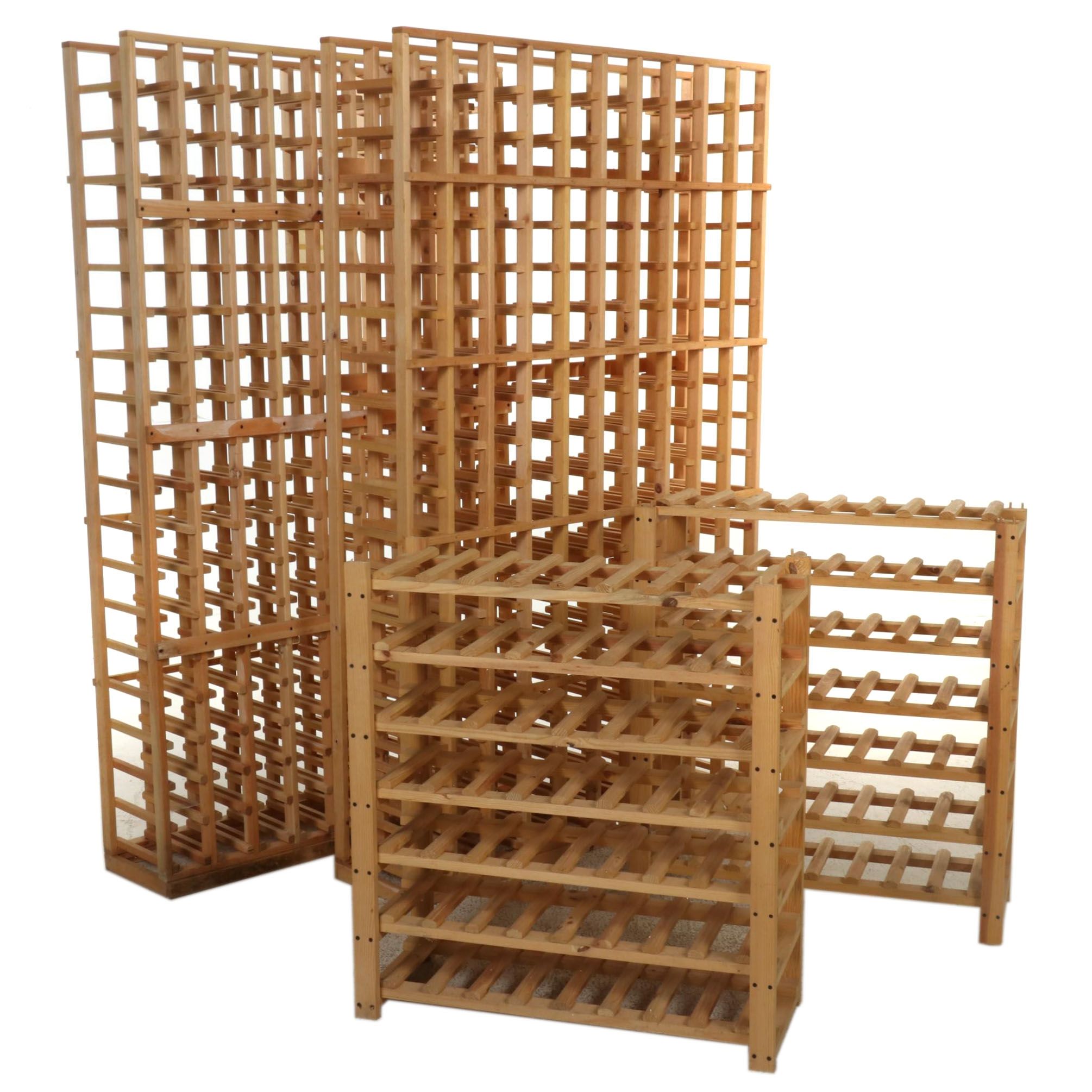Pine Wine Storage Racks | EBTH